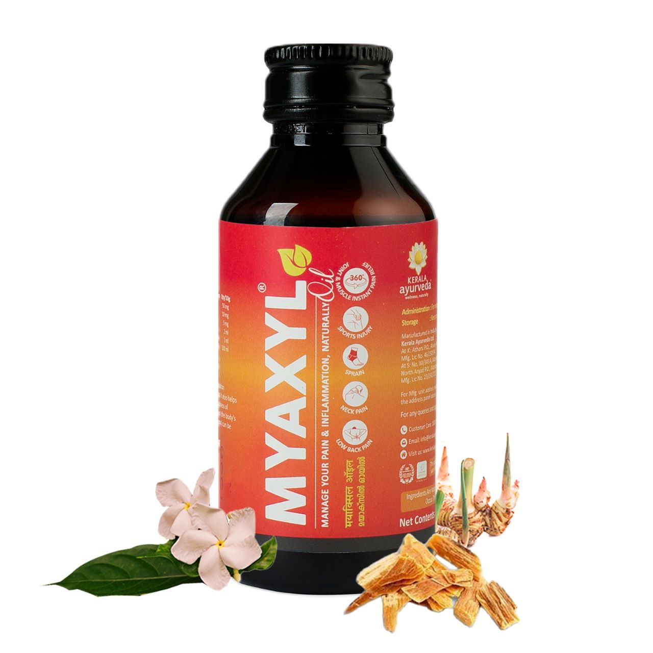 Kerala Ayurveda Myaxyl Oil (60 ml) - Cureka - Online Health Care ...