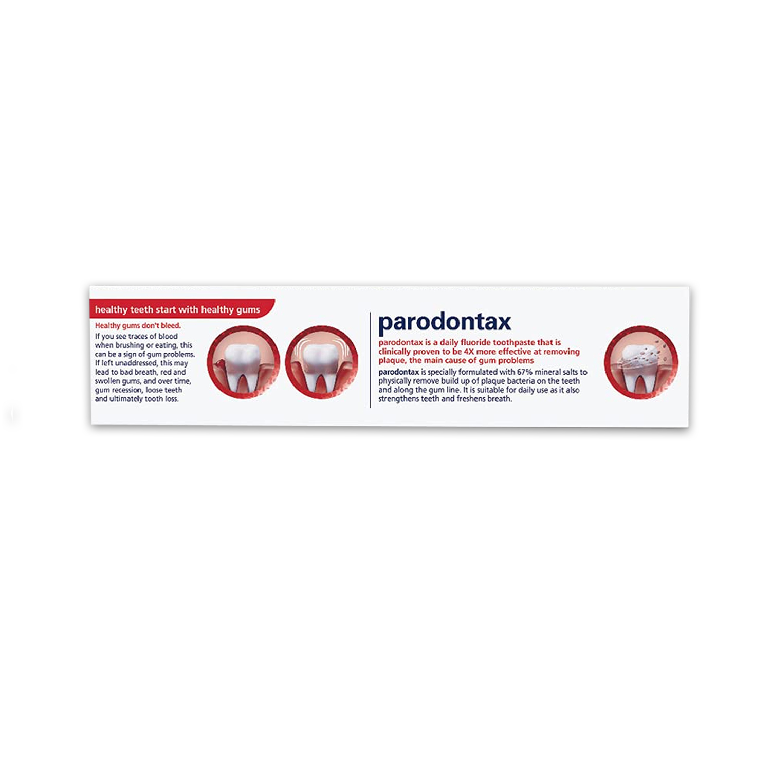 Parodontax Ultra Clean Toothpaste 75gm - Cureka - Online Health Care ...