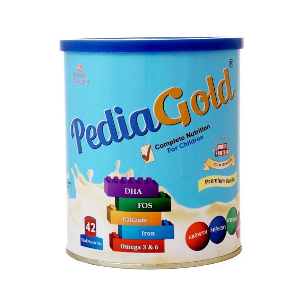 Pedia Gold Complete Nutrition for Children Premium Vannila – 400g