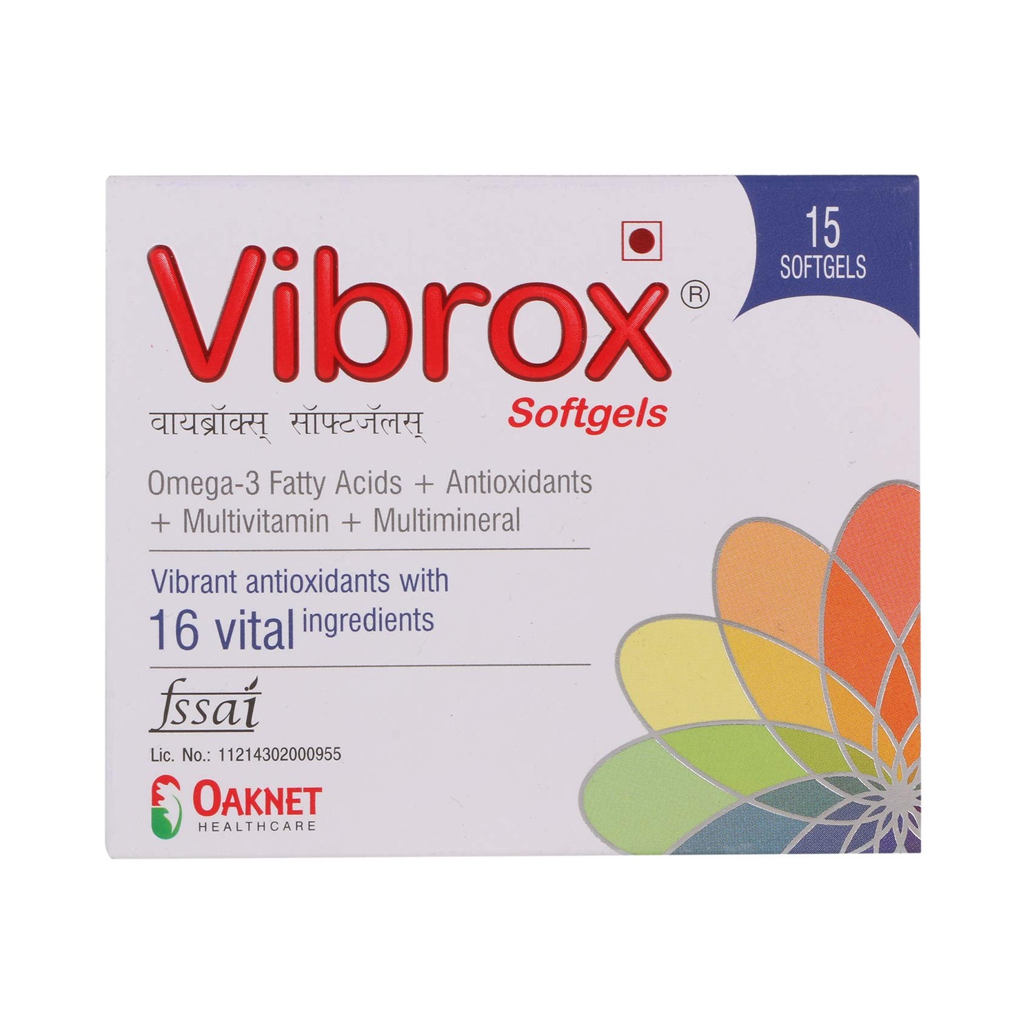 Vibrox Softgels- 15 Softgels - Cureka - Online Health Care Products Shop