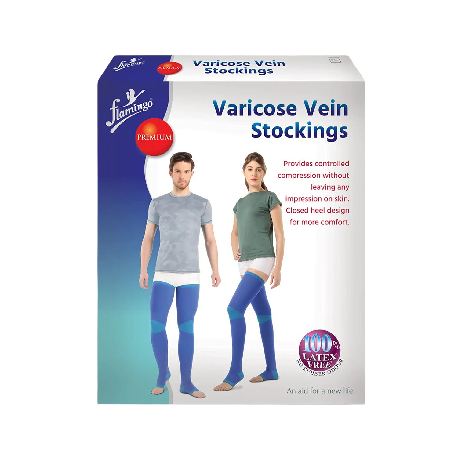 Flamingo Premium Varicose Vein Stockings (Pair) XL