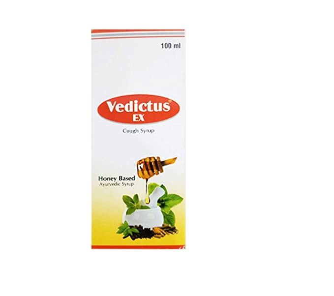Vedictus Ex Cough Syrup 100ml - Cureka - Online Health Care Products Shop