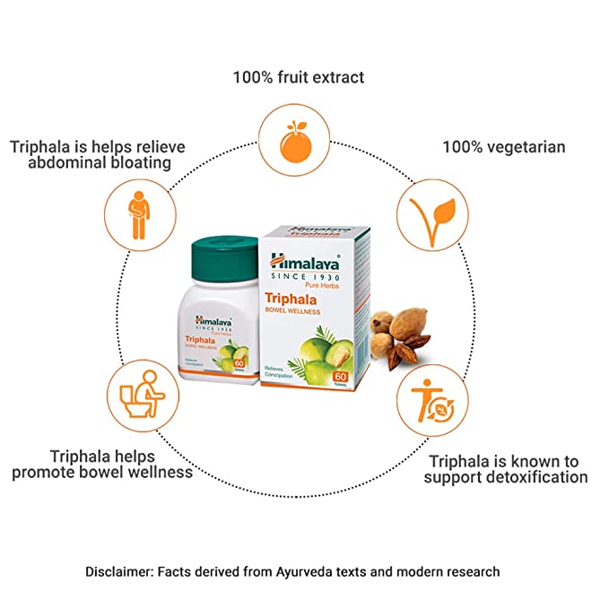 Himalaya Triphala Tablet (60 Nos) - Cureka - Online Health Care ...