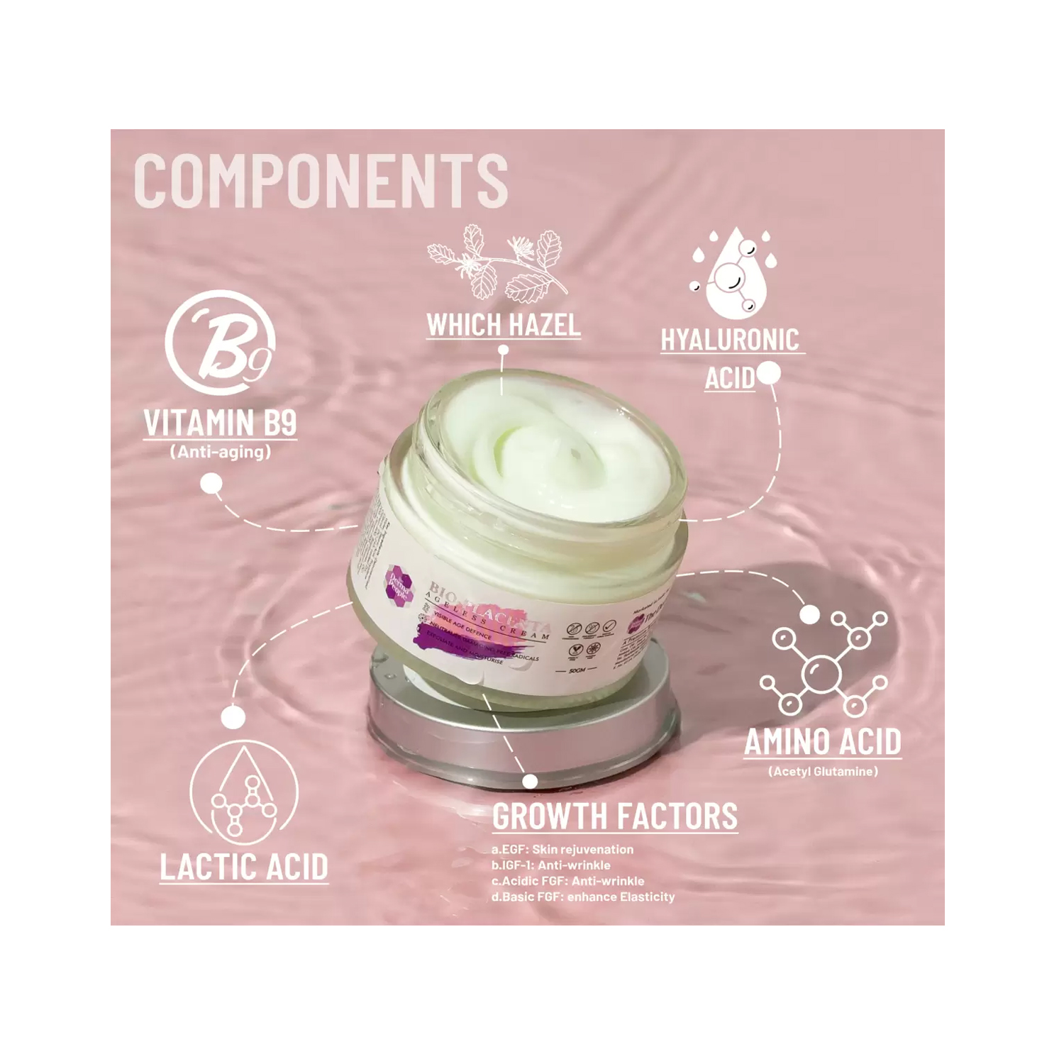 The Derma People Bio-Placenta Ageless Cream (50gm) - Cureka - Online ...