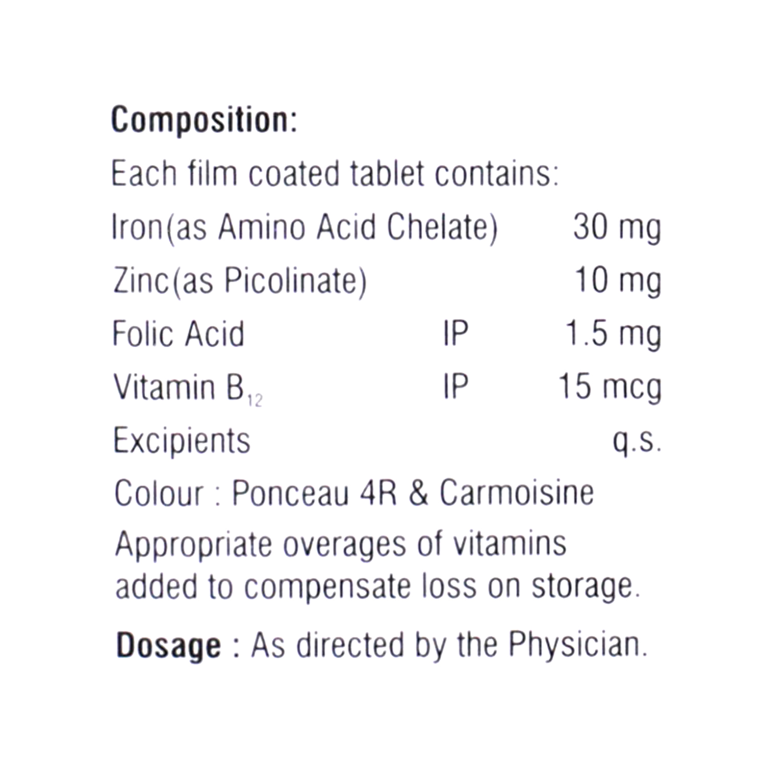 Ferhance Tablets (1x10 Tablets) - Pack of 2 - Cureka - Online Health ...