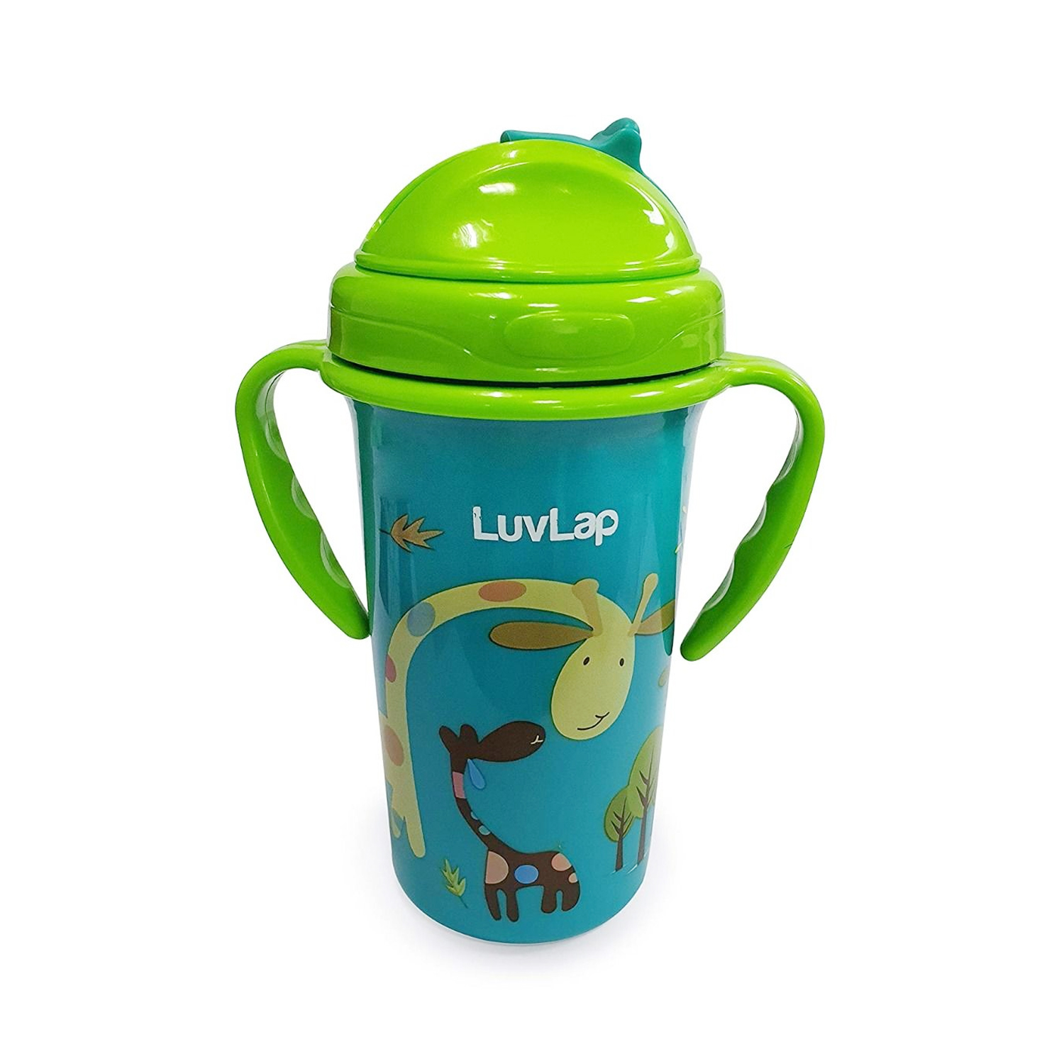 LUVLAP Tiny Giffy Sipper 300ml (Green)