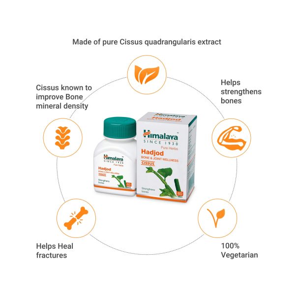 Himalaya Hadjod Tablets (60 Nos) - Cureka - Online Health Care Products ...
