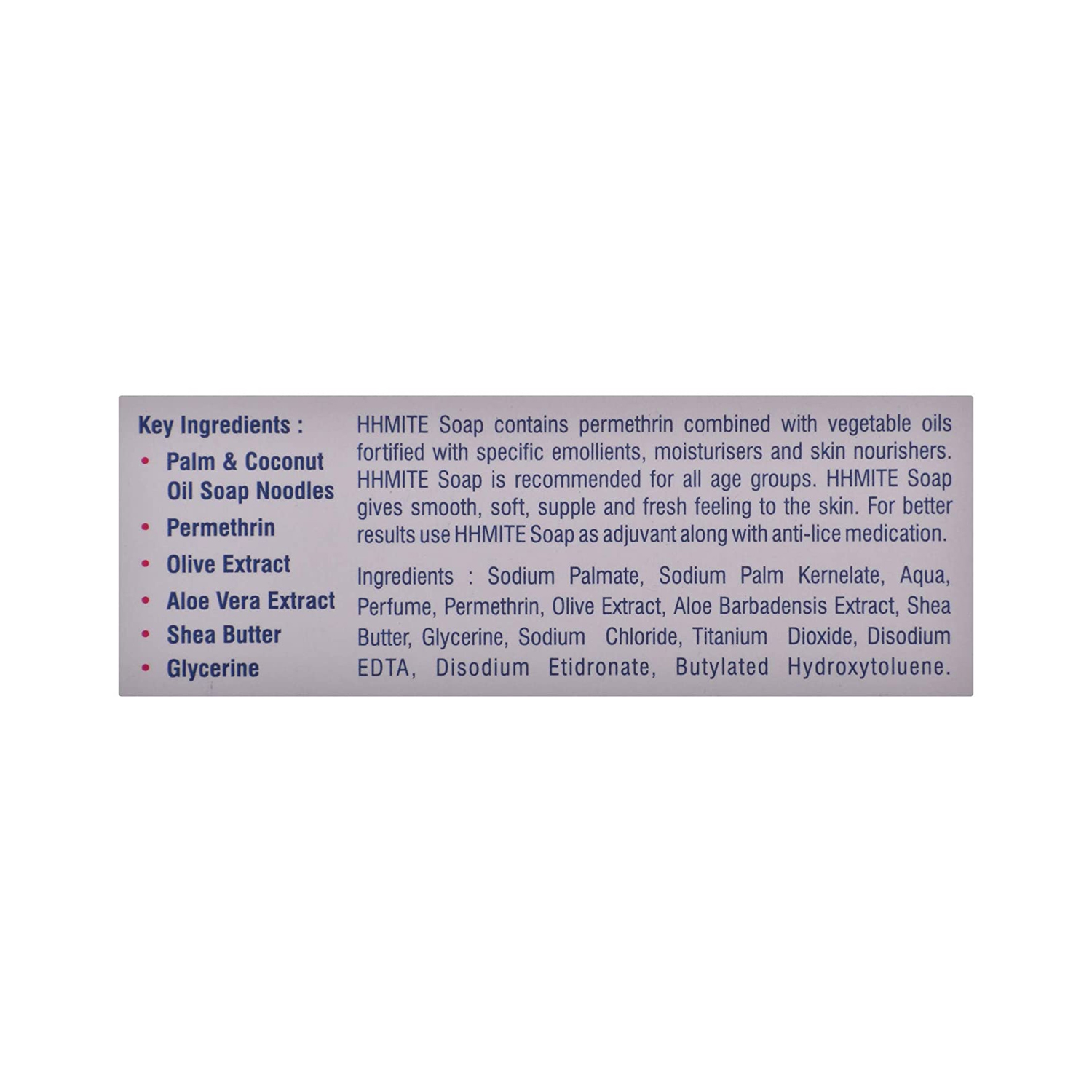 HHMite Soap 75gm - Cureka