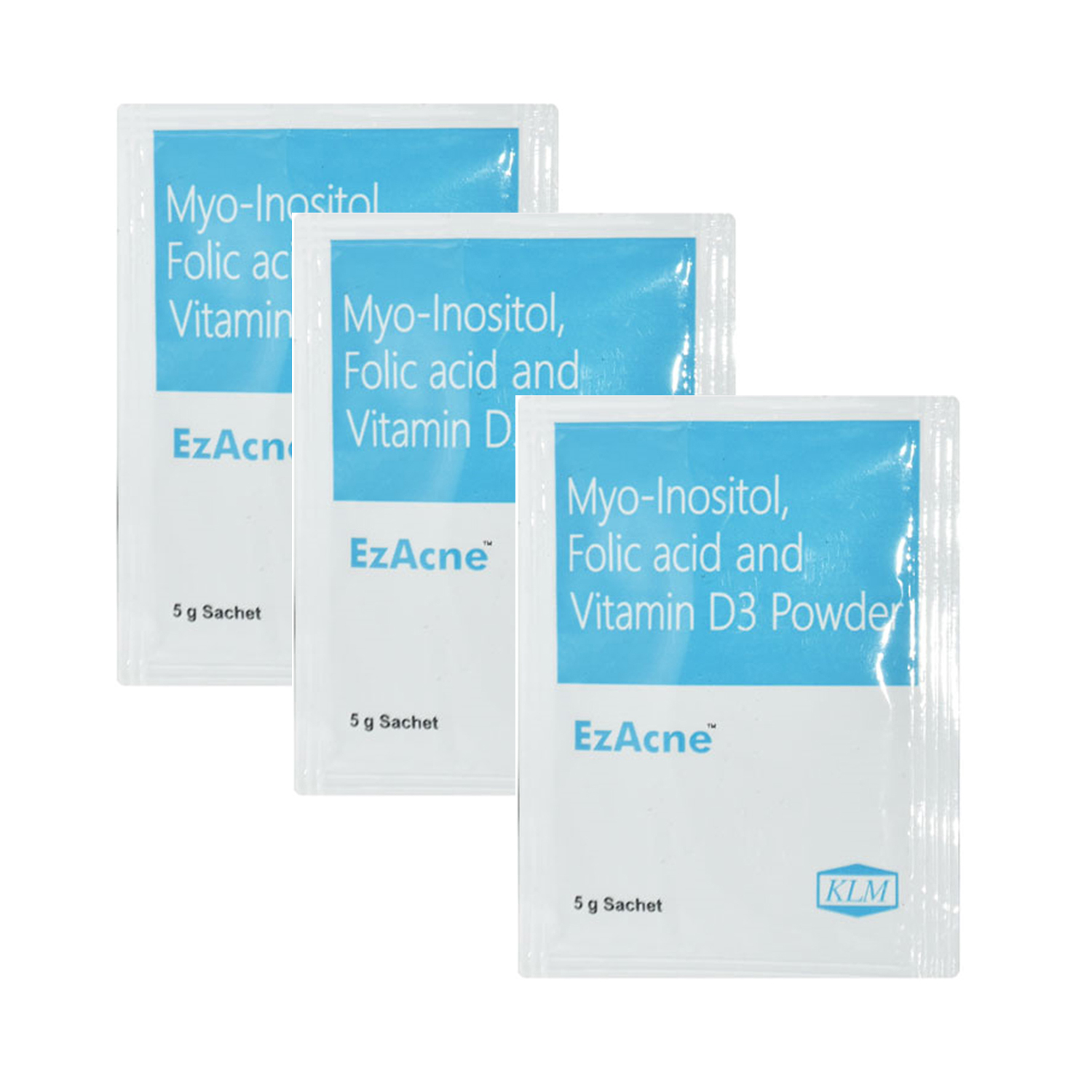 Buy KLM EzAcne Sachet 5gm (Pack of 3) - Cureka