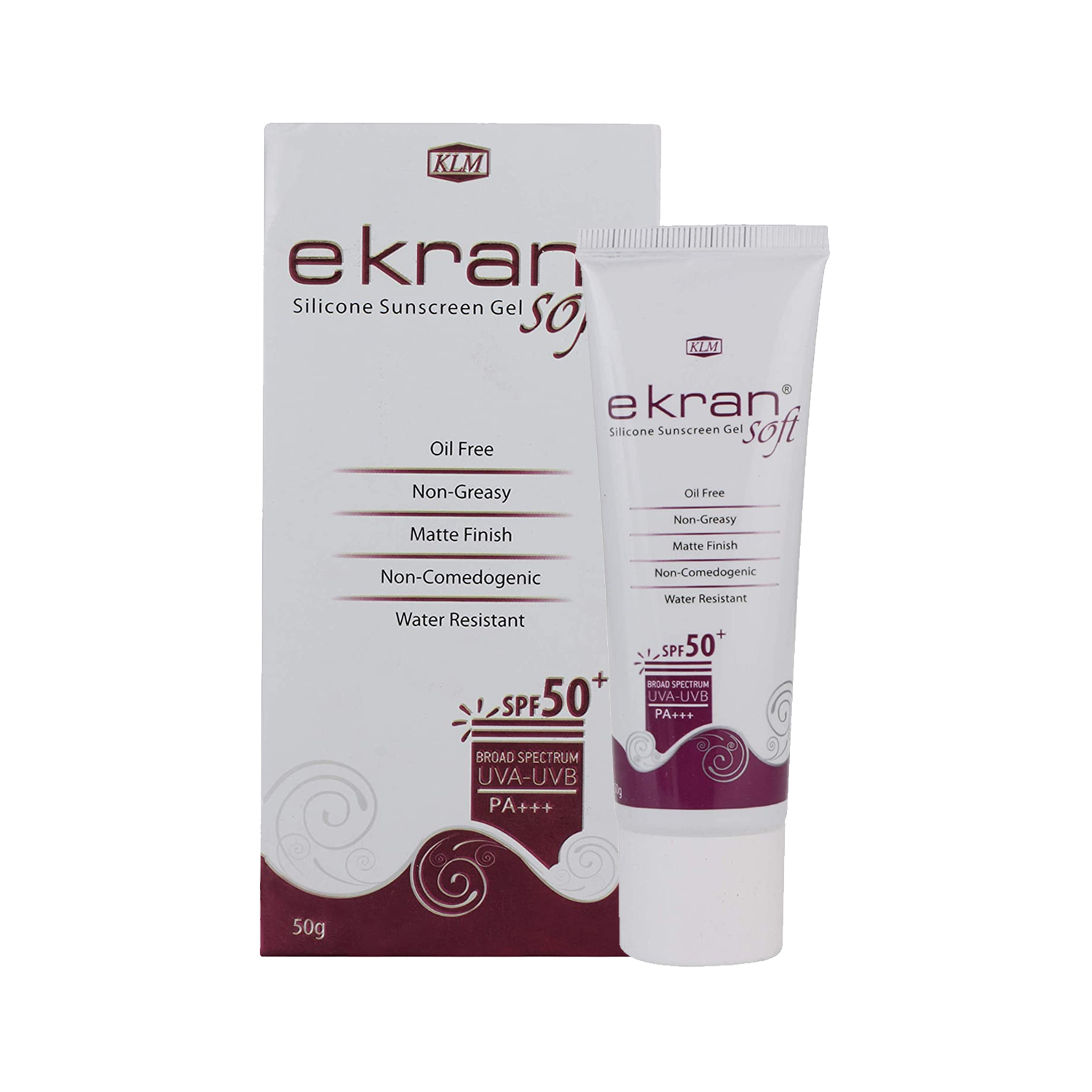 KLM Ekran Soft Silicone Sunscreen Gel SPF 50+ P+++ 50 gm