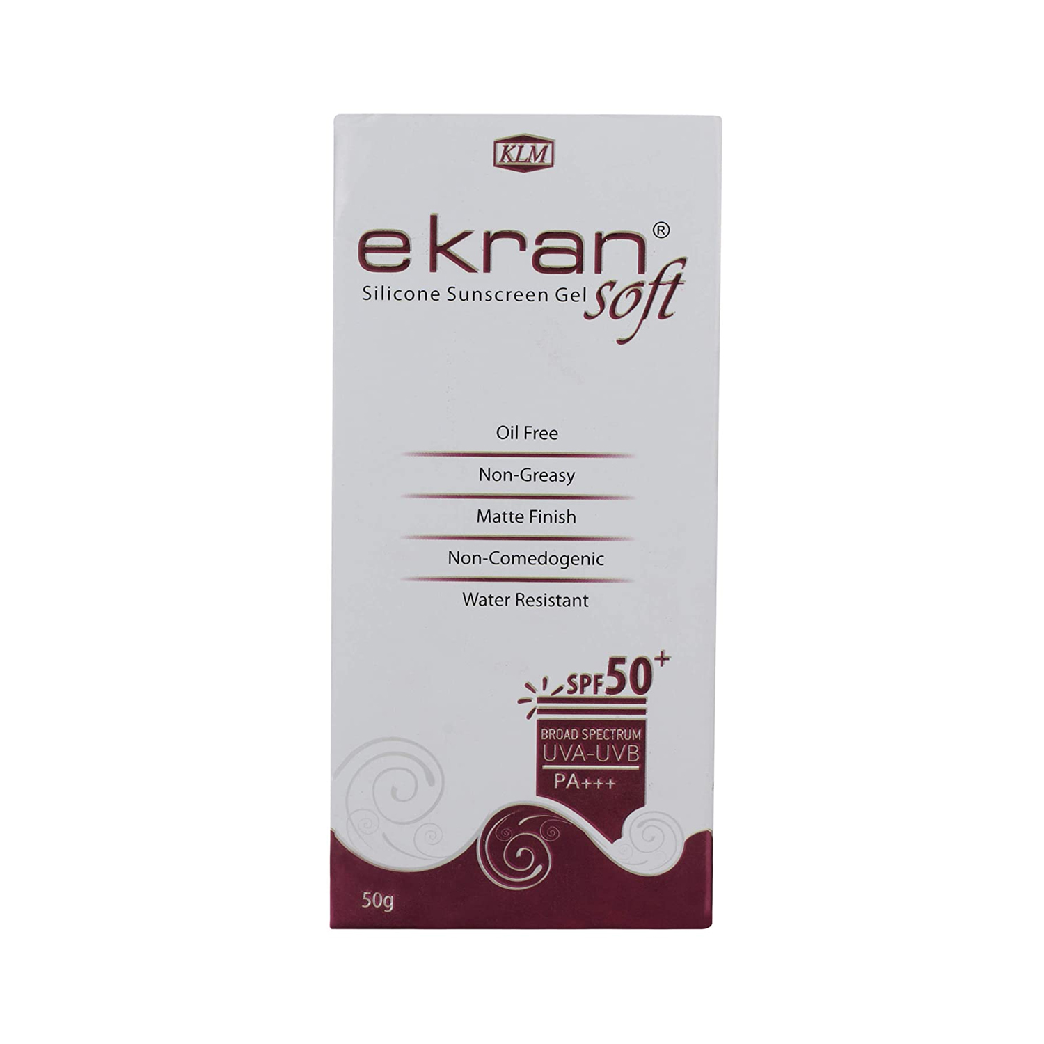 KLM Ekran Soft Silicone Sunscreen Gel SPF 50+ P+++ 50 gm
