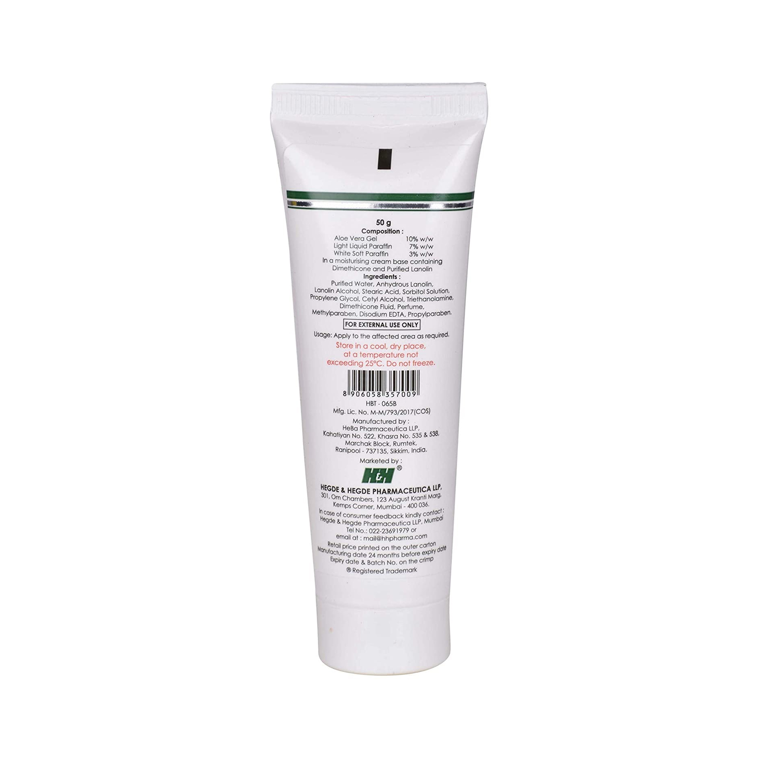 Dermadew Aloe Cream 50g | Dermatologist Approved