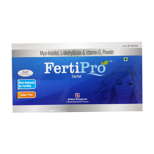 British Biologicals FertiPro Orange Flavour Sachet 5gm (30 Sachet in 1 ...