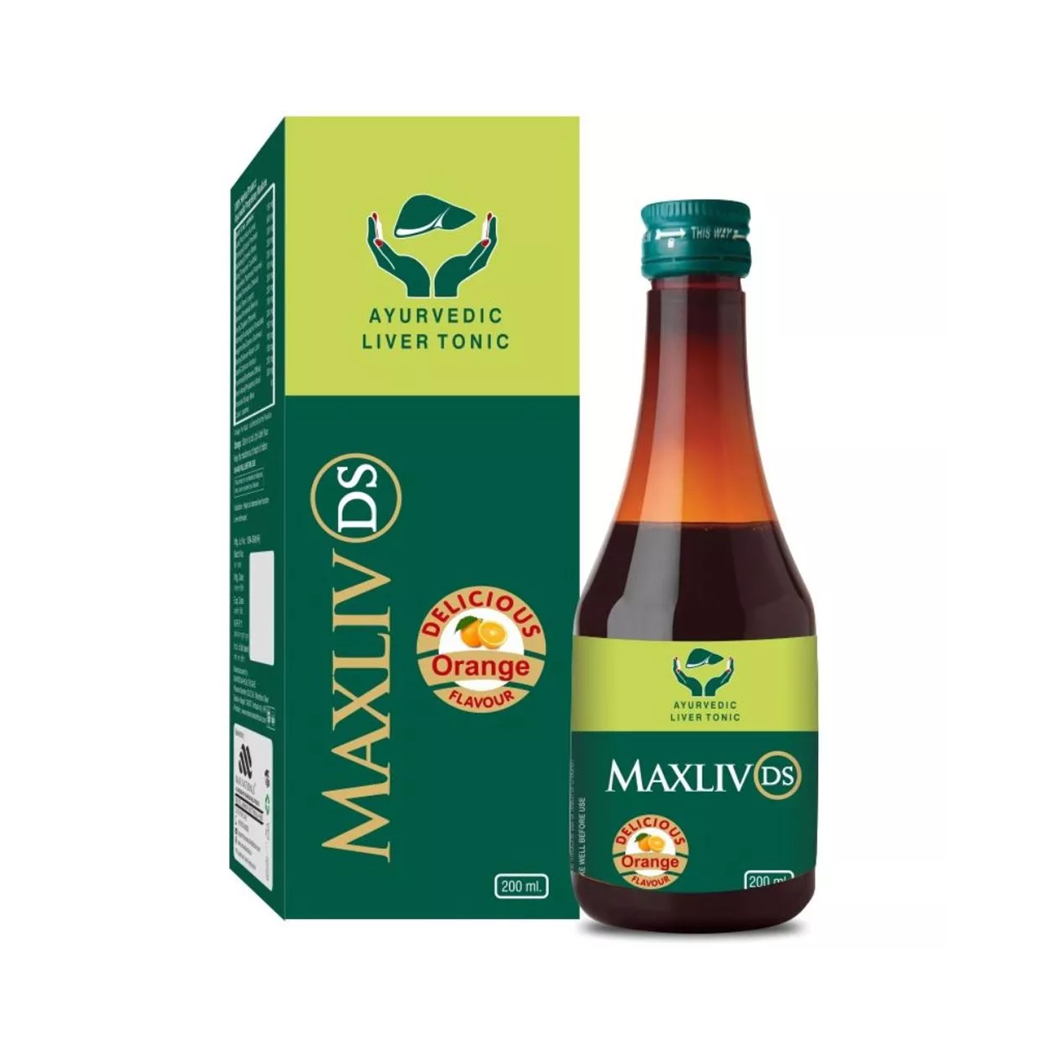 Max Naturals Maxliv DS Syrup - 200 ml - Cureka - Online Health Care ...