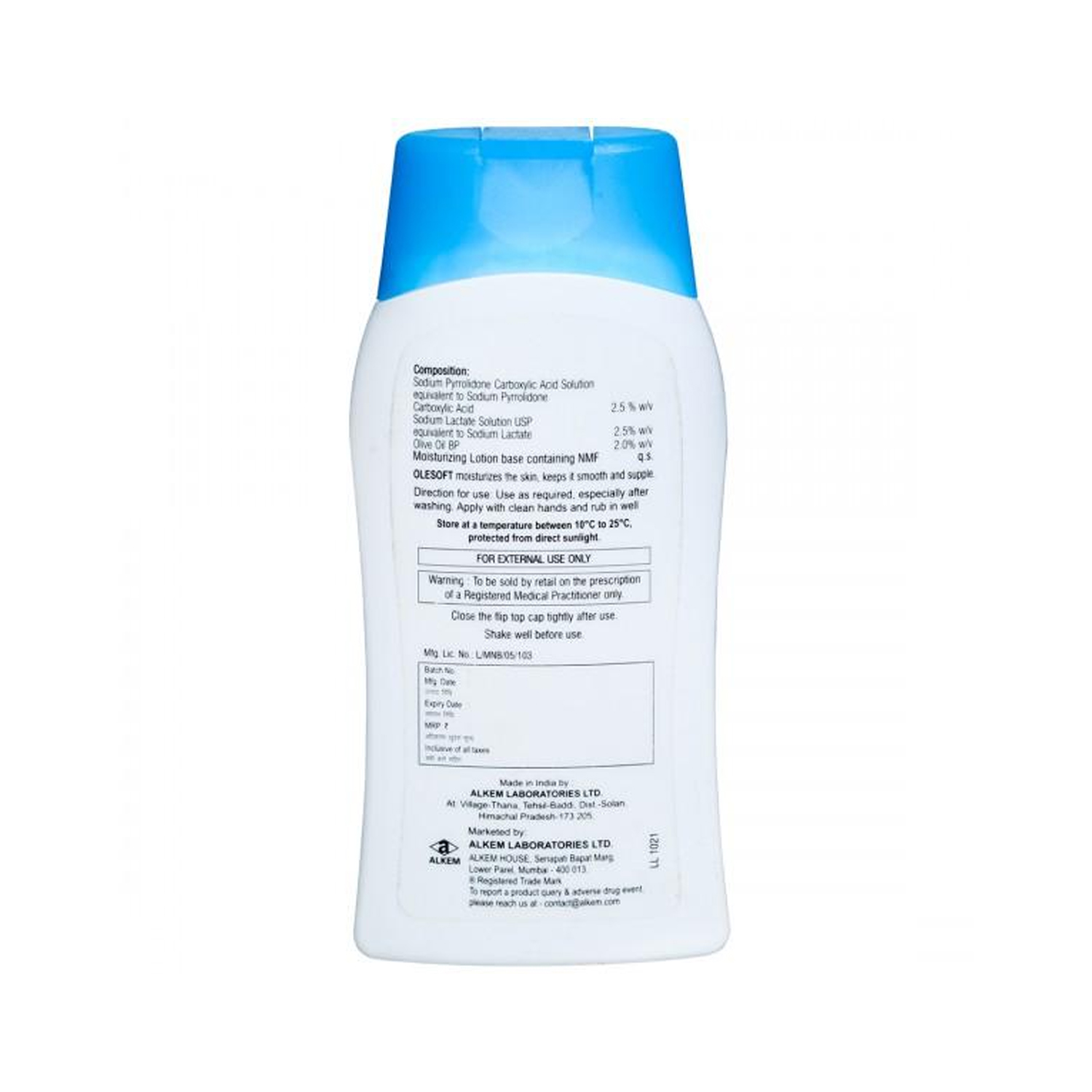 Olesoft Lotion 200ml - Cureka - Online Health Care Products Shop