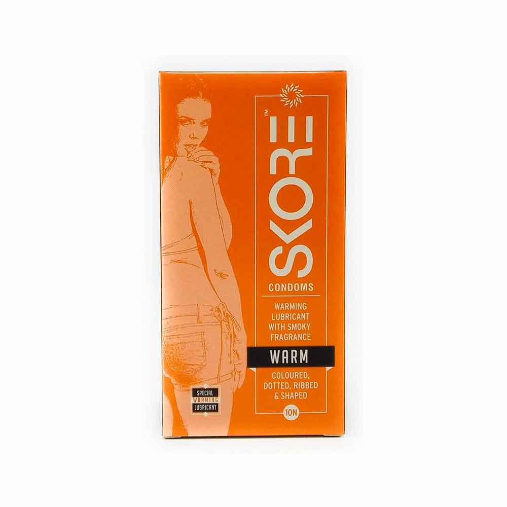 Skore Warm Condoms (10 Condoms in 1 Pack) - Cureka - Online Health Care ...