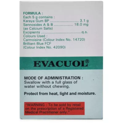 Evacuol Granules 75gm - Cureka - Online Health Care Products Shop
