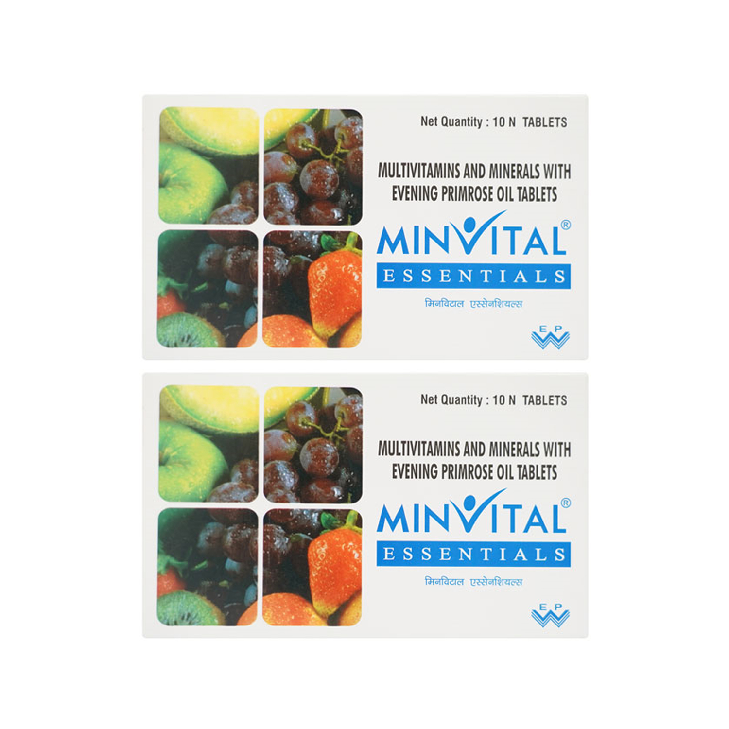 Minvital Essentials Tablets 10’s - Pack of 2 - Cureka - Online Health ...