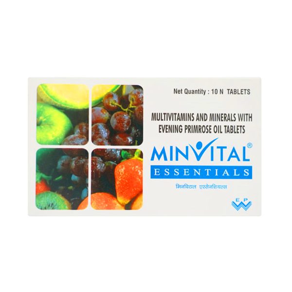 Minvital Essentials Tablets 10’s - Pack of 2 - Cureka - Online Health ...