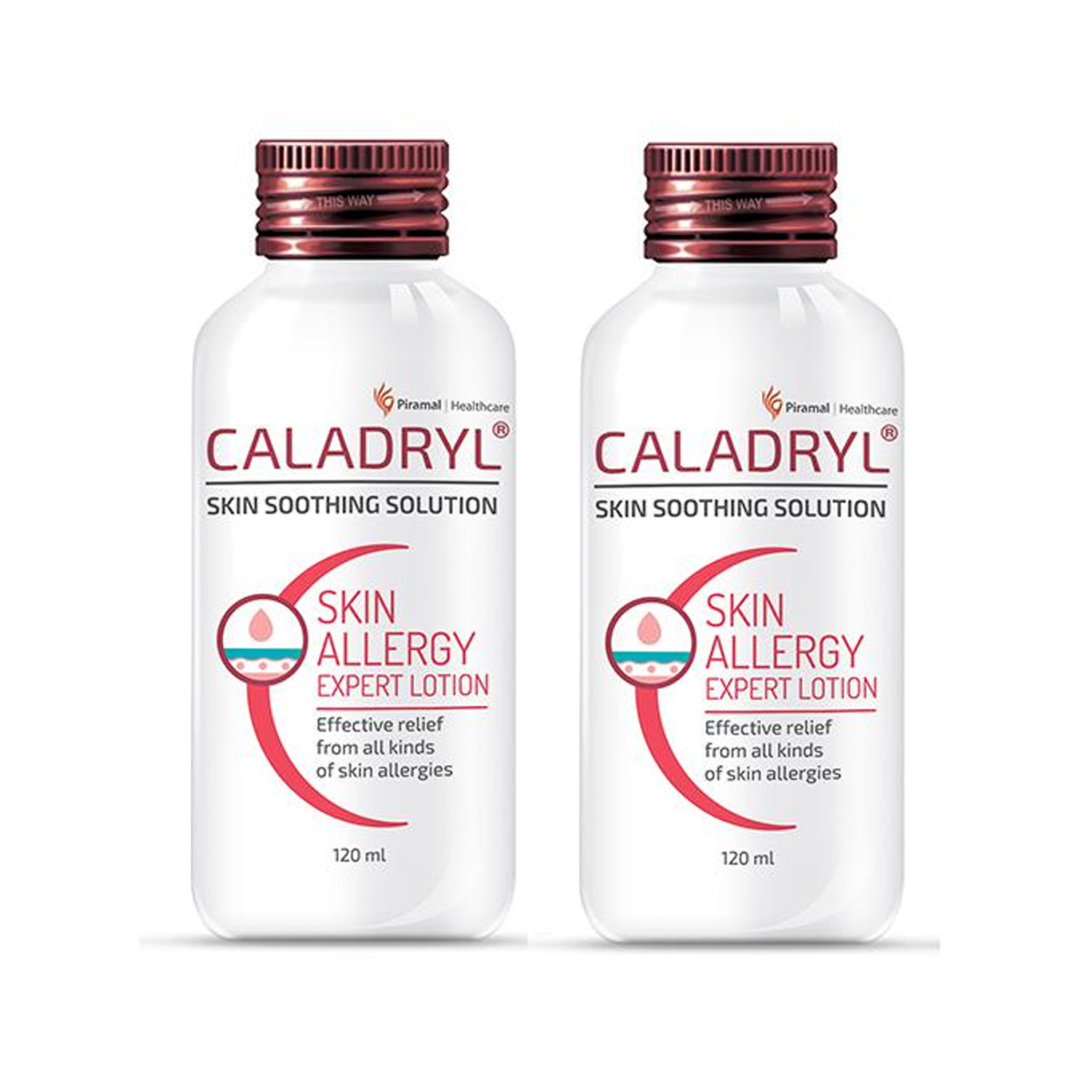 Caladryl Lotion with Calamine (Anti- Itch Lotion) - 120ml (Pack of 2 ...