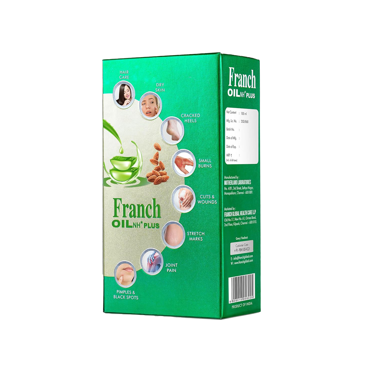 Buy Franch Oil 100ml Online - Cureka