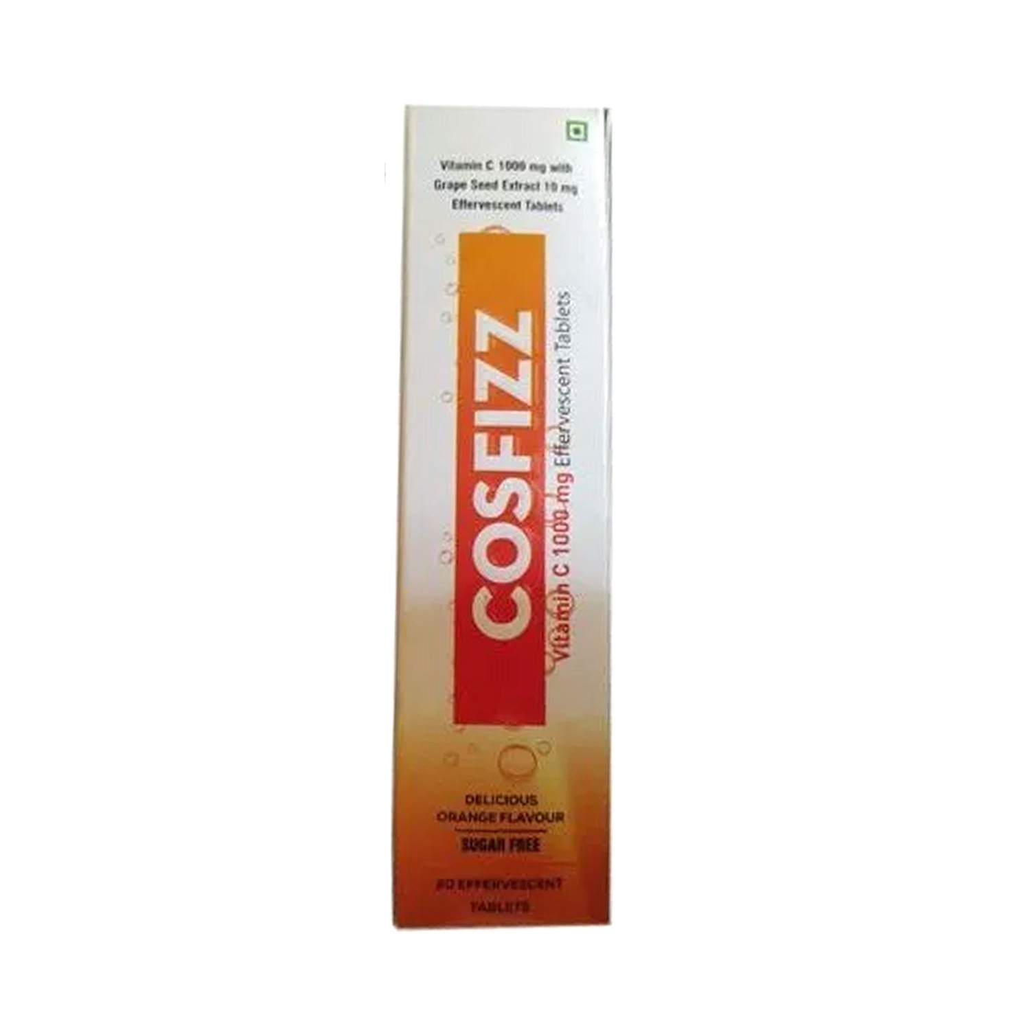 Cosderma Cosfizz Natural Vitamin-C Effervescent Tablet - Cureka