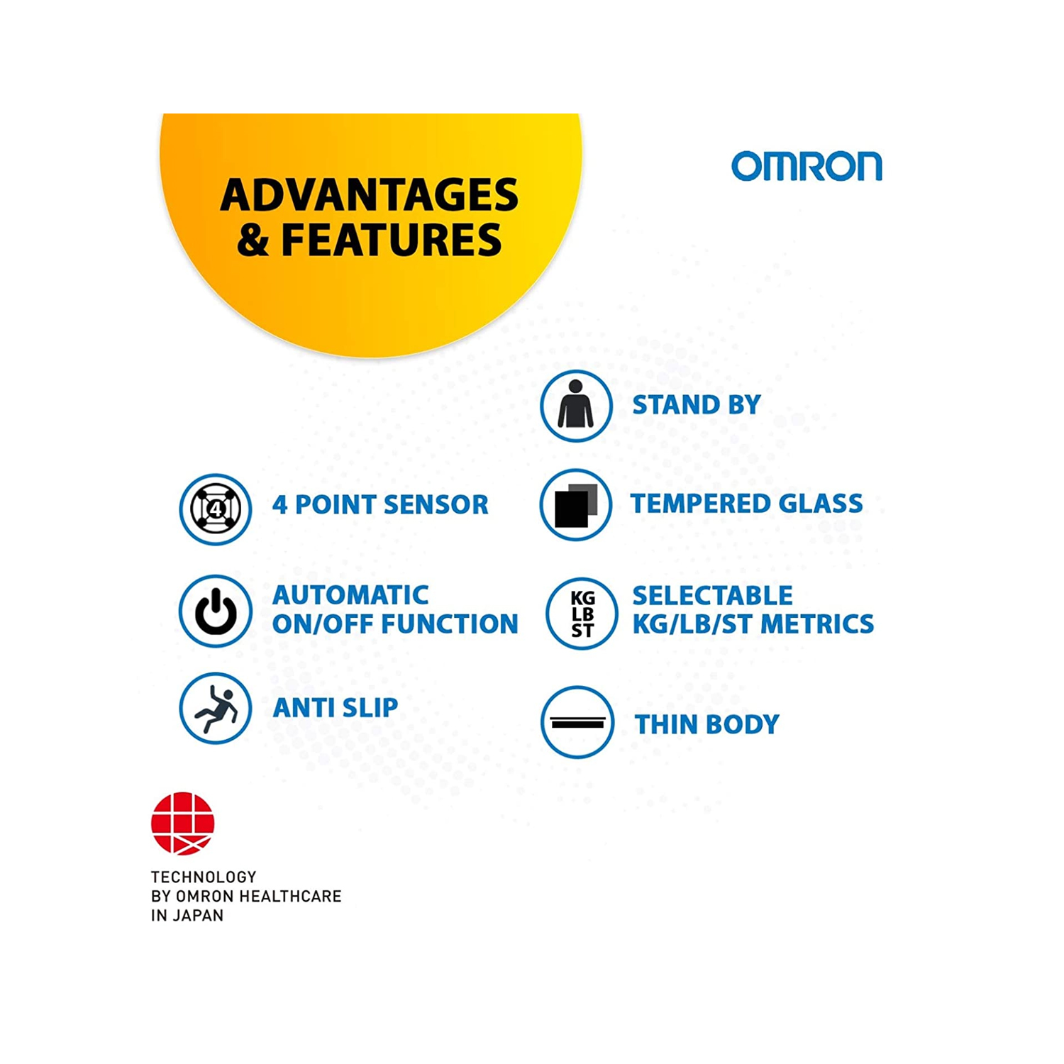 Omron Weight Scale HN-289 - Cureka - Online Health Care Products Shop