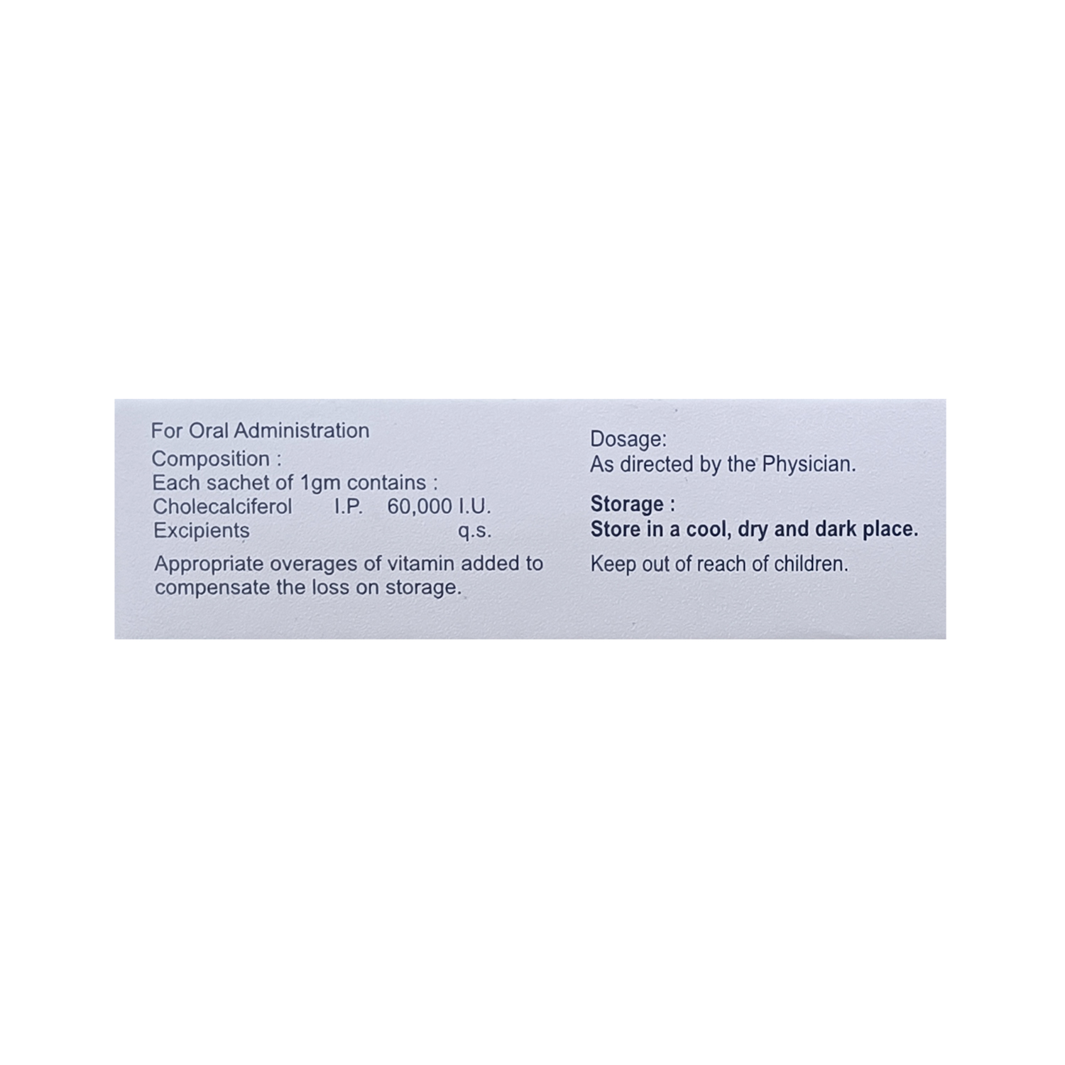 Buy Detriol Sachet 1gm (Pack of 5) - Cureka