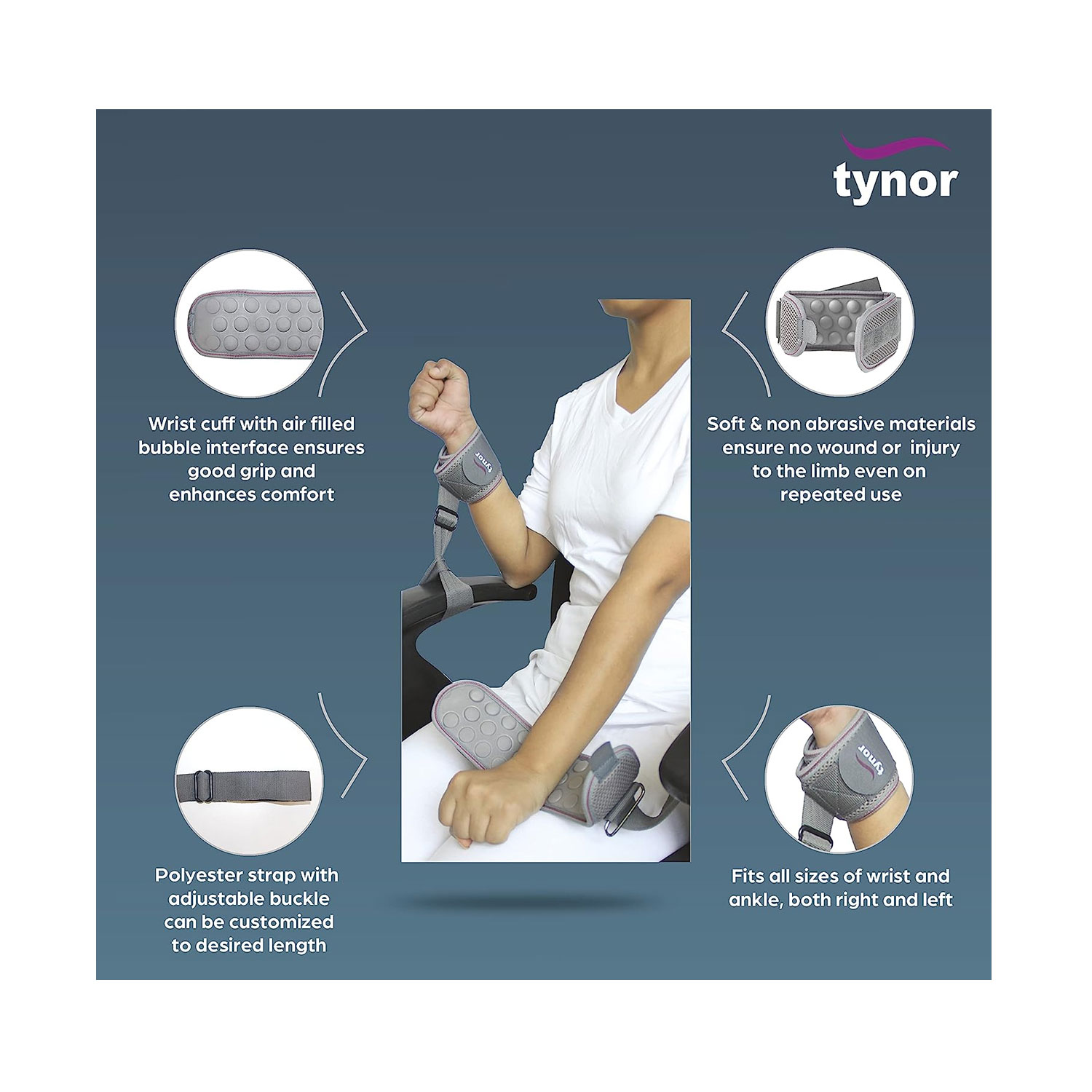 Tynor Restrainer I-65 (Universal) - Cureka - Online Health Care ...
