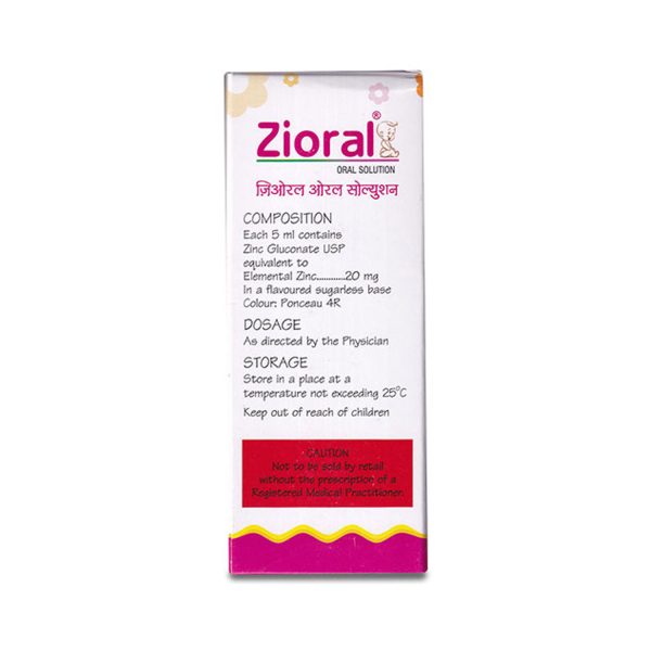 FDC Zioral Oral Solution - 100ml - Cureka - Online Health Care Products ...