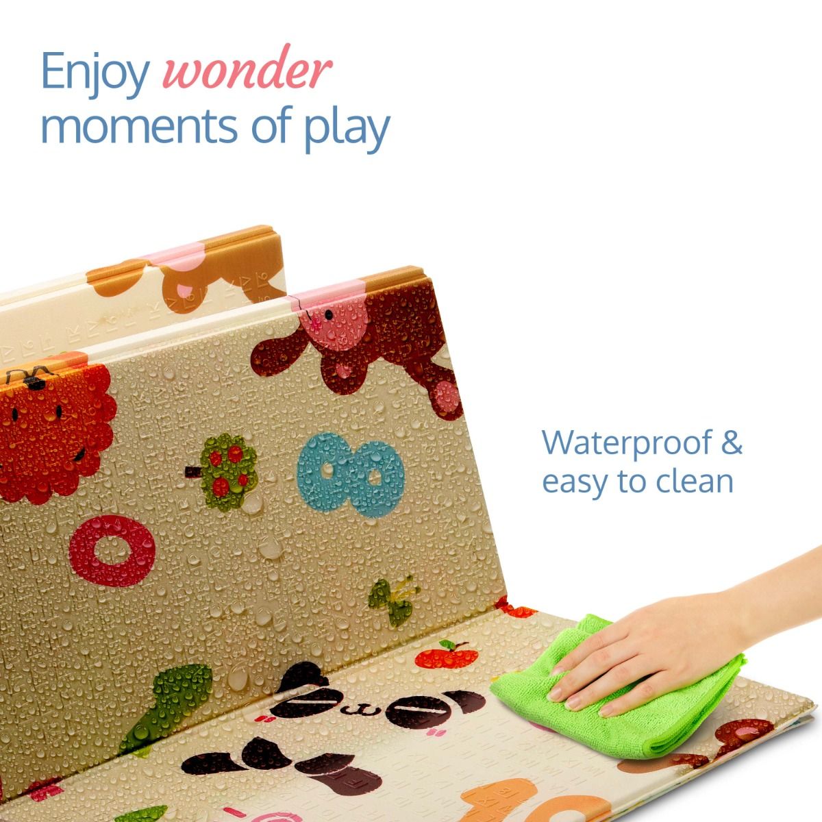 LuvLap Baby Play Mat (Jungle Time) - Cureka