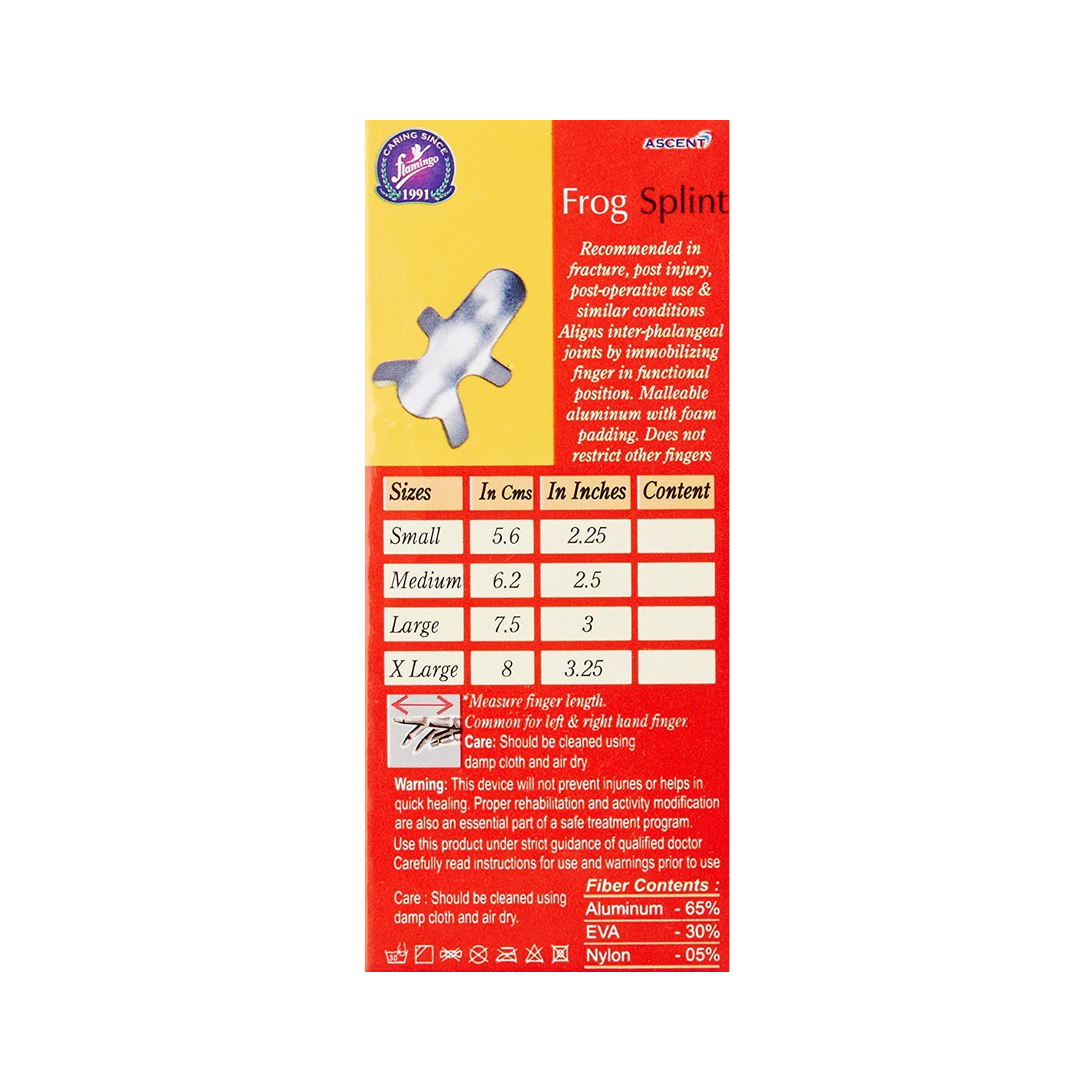 Flamingo Frog Splint OC2097 - Small - Cureka - Online Health Care ...