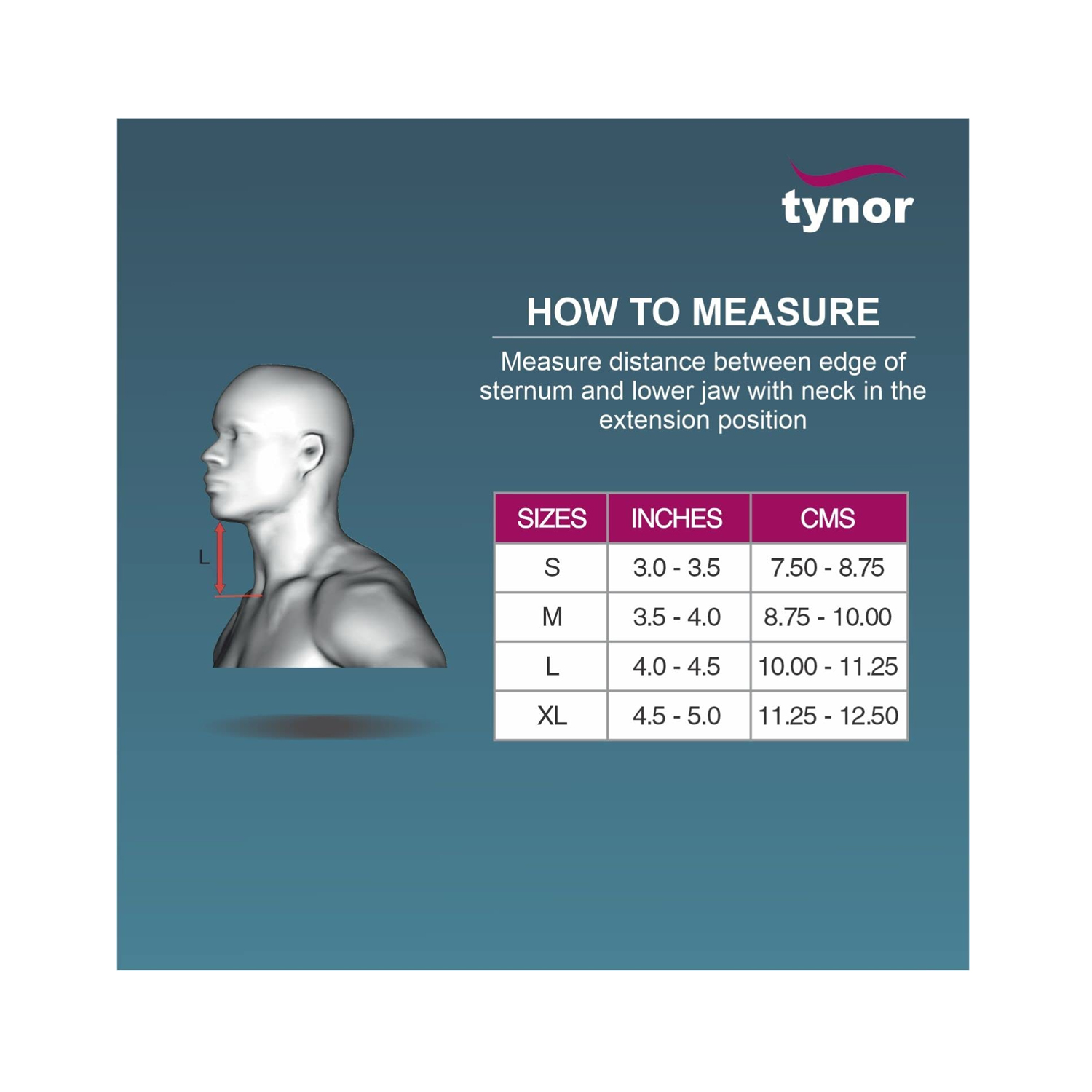 Tynor Cervical Orthosis (Philadelphia) Plastazote - Medium B-10 ...