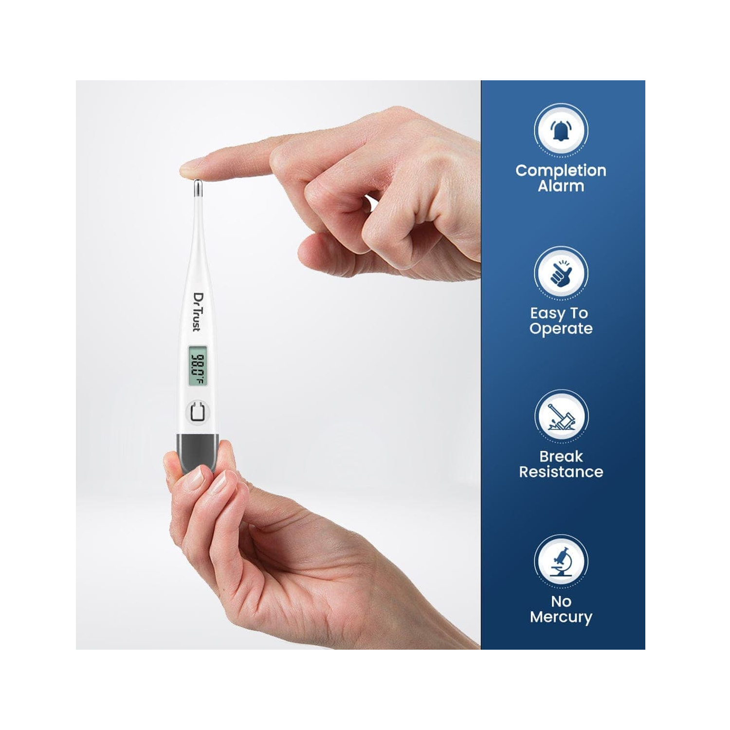 Dr Trust Digital Clinical Thermometer 605 - Cureka - Online Health Care ...