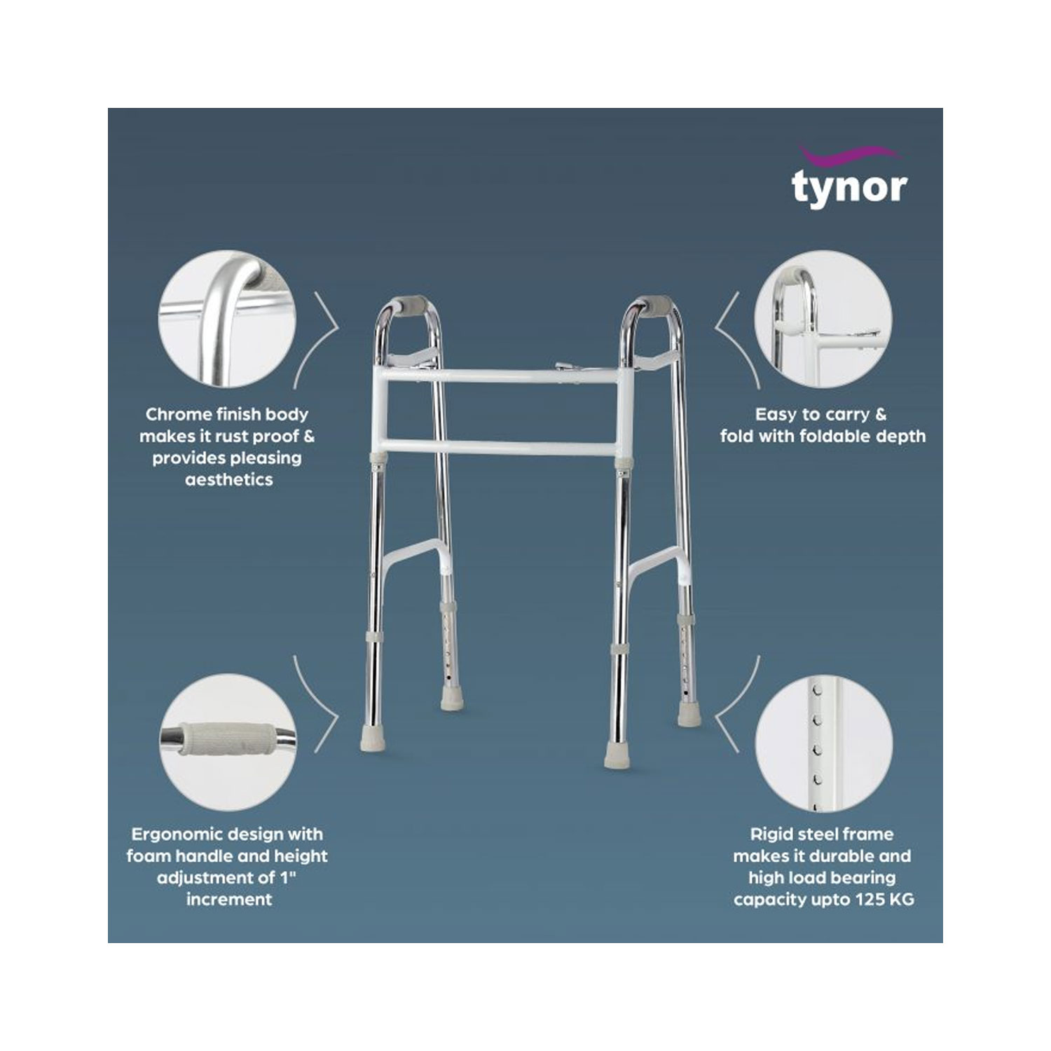 Tynor Walker Invalid’s HD All Pods L-34 (Universal) - Cureka - Online ...