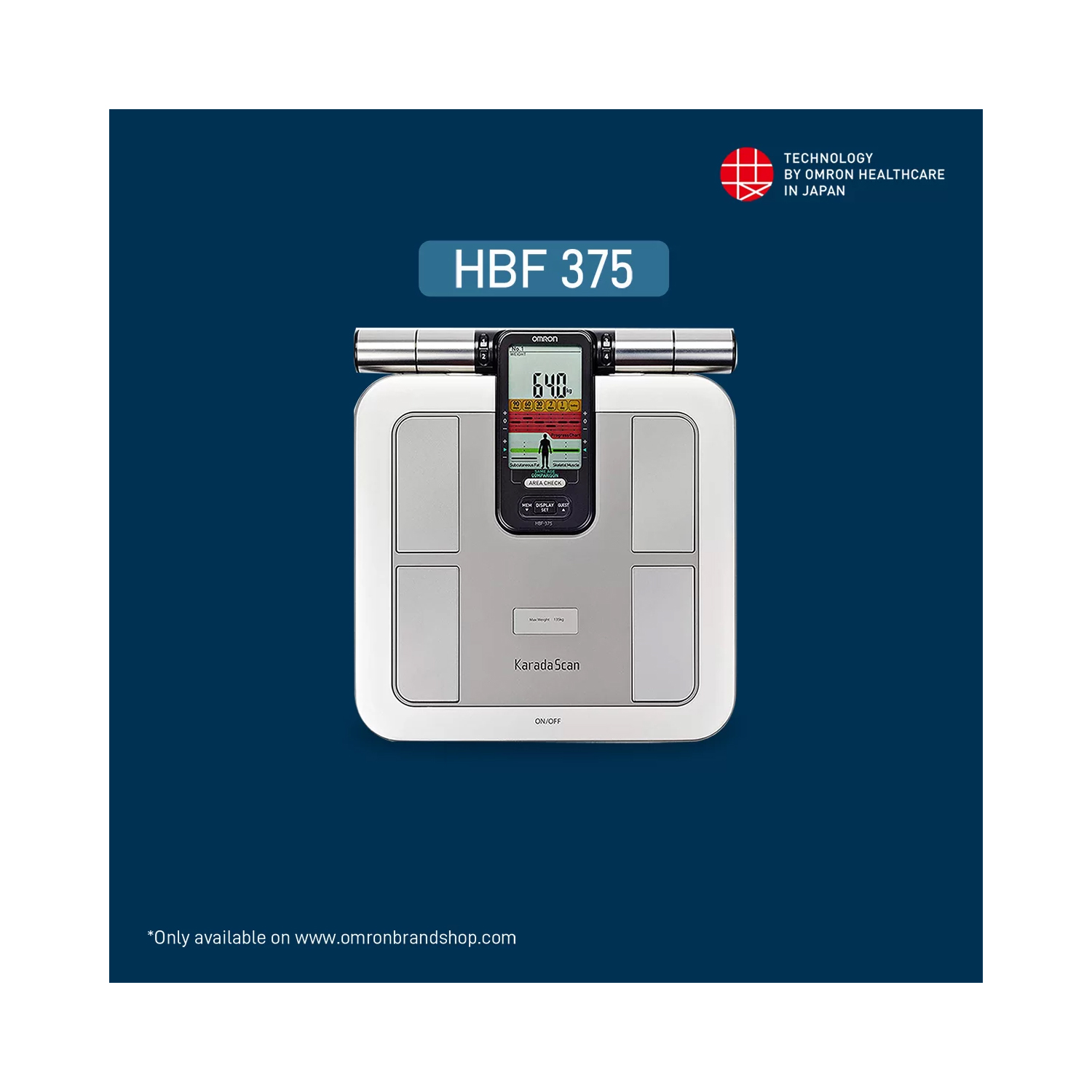 Omron Karada Scan Body Composition Monitor HBF-375 - Cureka - Online ...