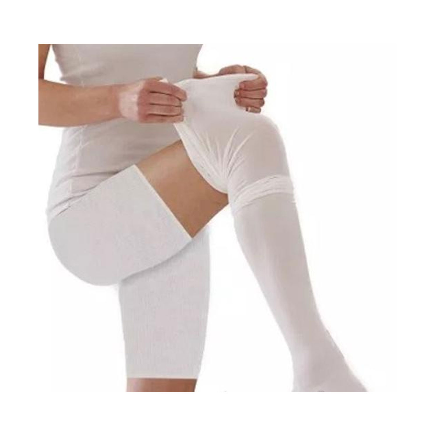 Tynor DVT Stocking Thigh High Pair I-69 (Large) - Cureka - Online ...