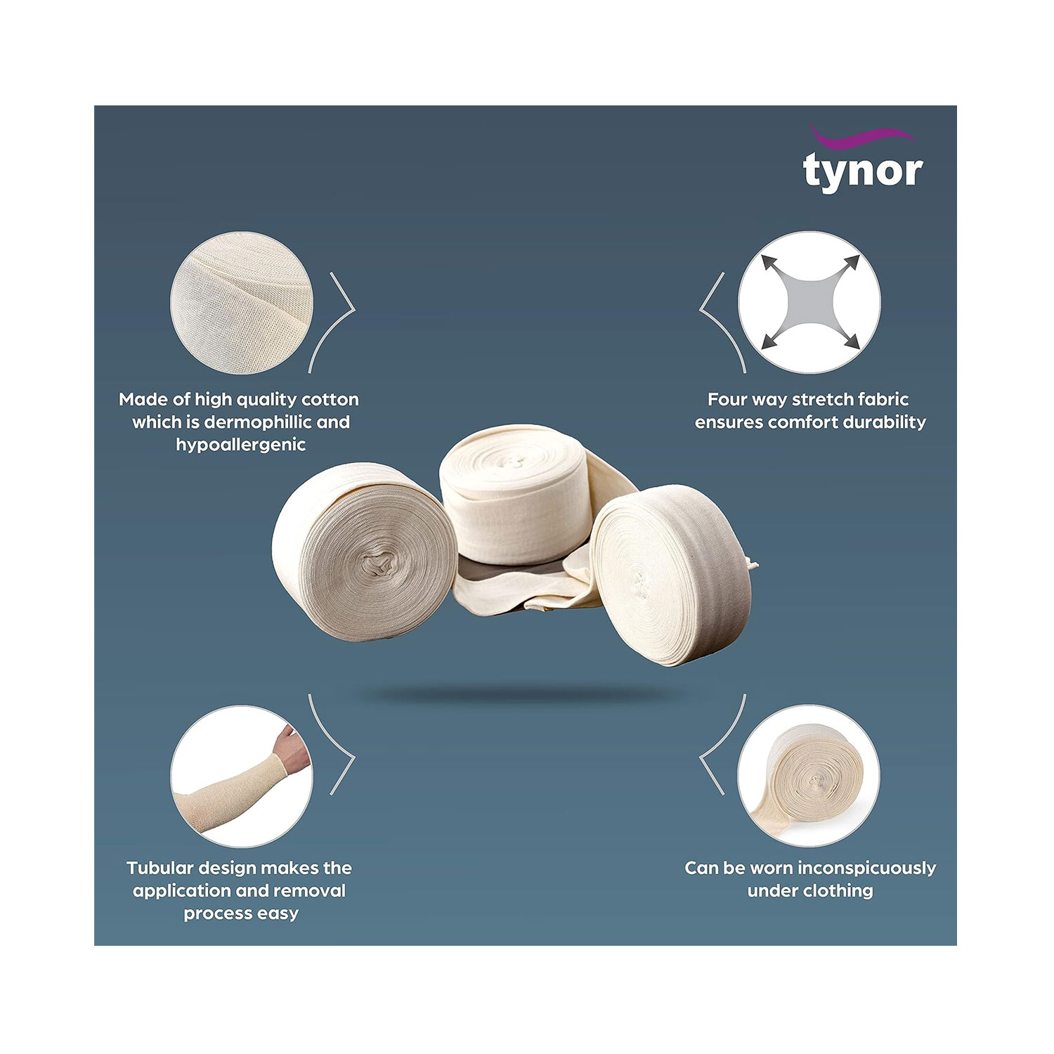 Tynor Ortho Stockinette I-12 (12.5cm) - Cureka - Online Health Care ...