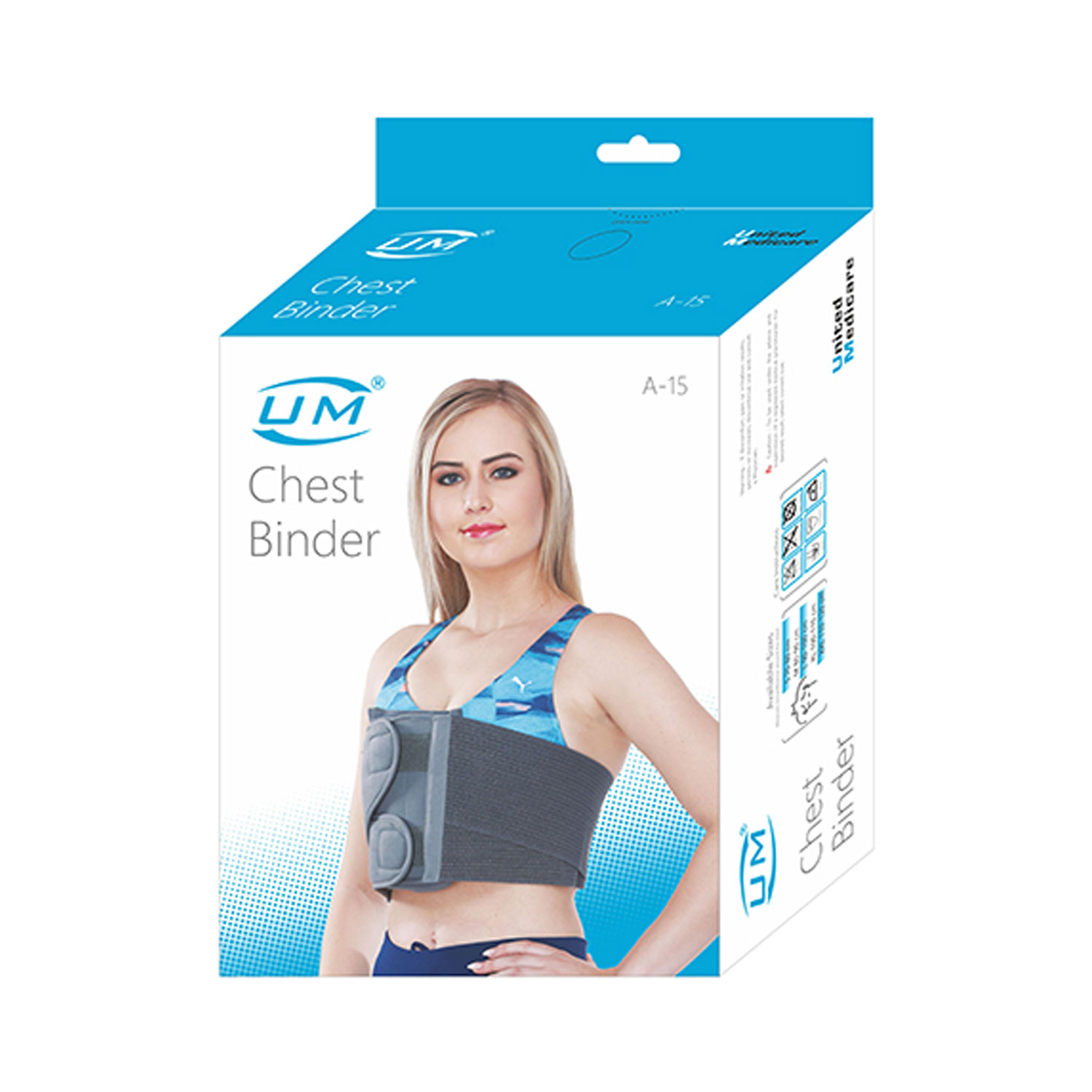 United Medicare Chest Binder (A-15) - Large - Cureka - Online Health ...