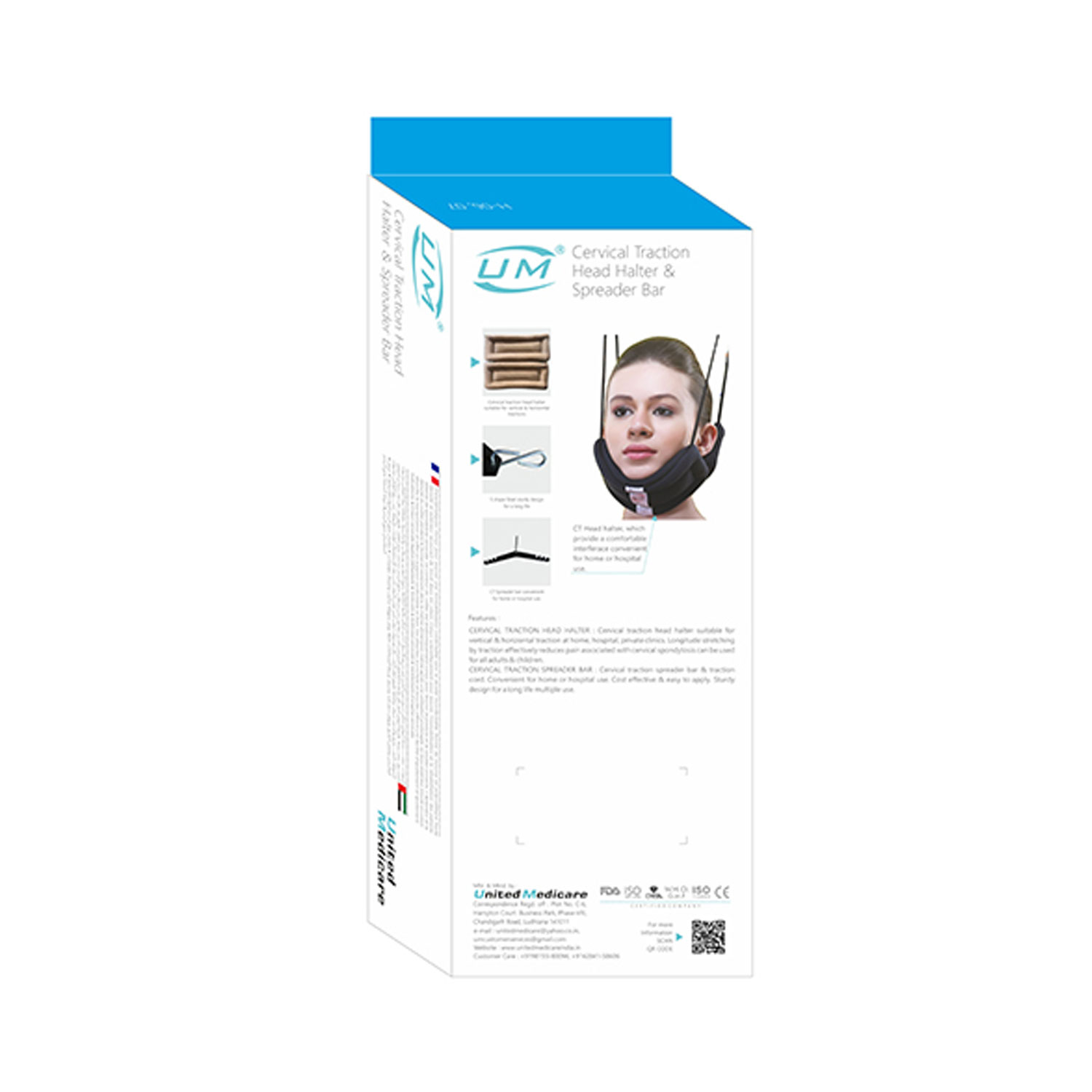 United Medicare Cervical Traction Head Halter (H-06) Universal