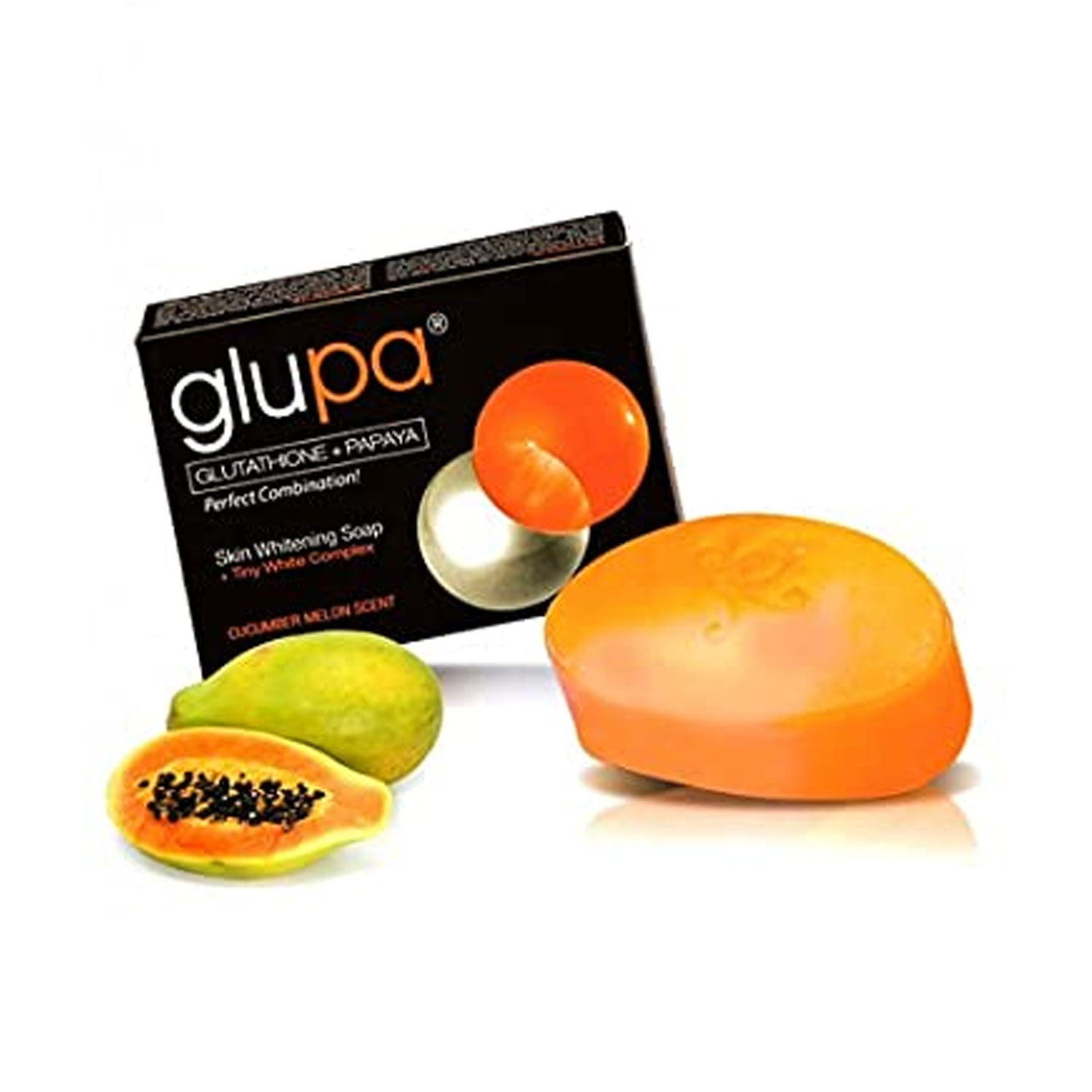 Glupa Papaya And Glutathione Skin Whitening Soap 135g - Cureka - Online ...
