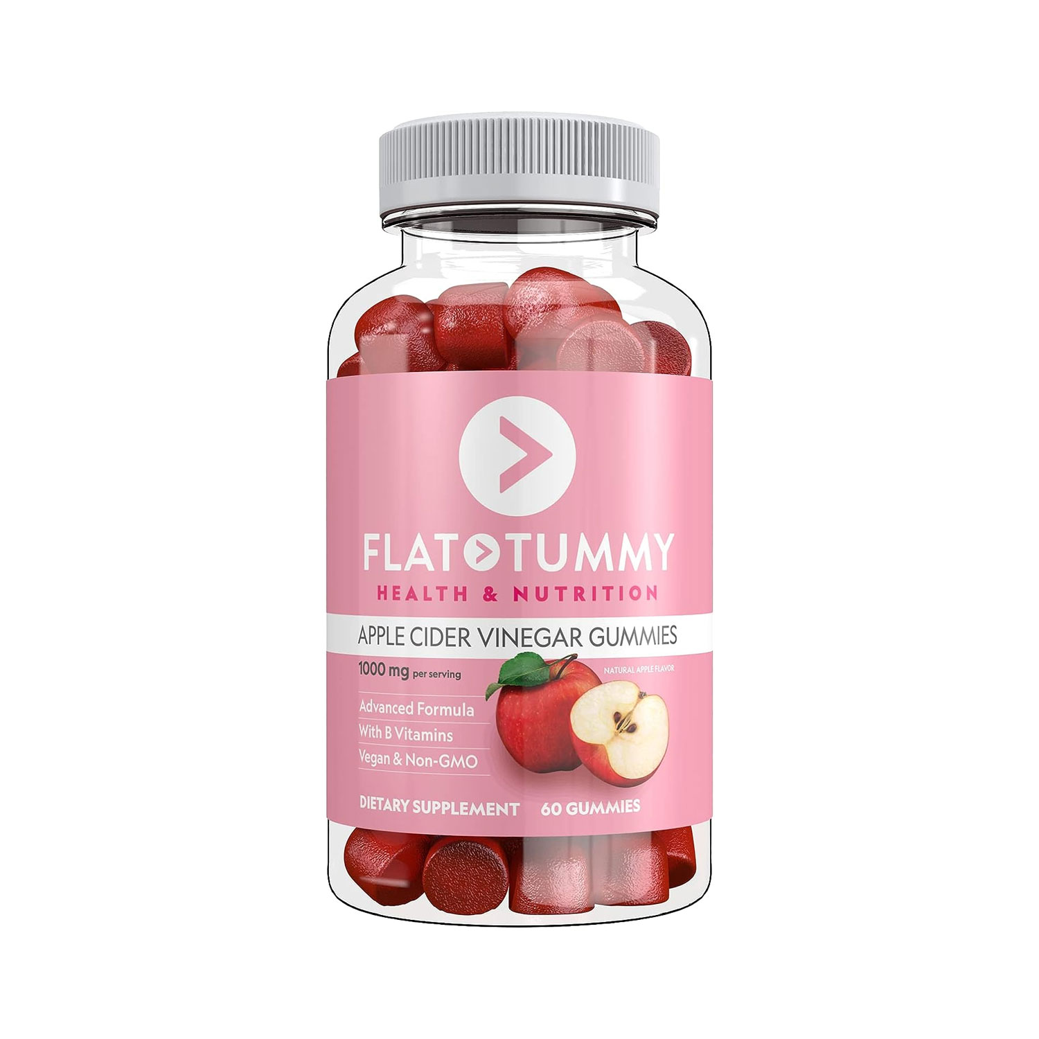 Flat Tummy Apple Cider Vinegar - 60 Gummies - Cureka - Online Health ...