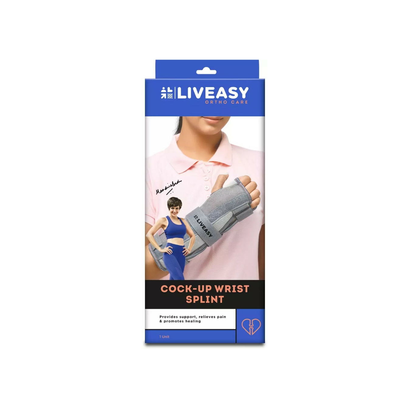 Liveasy Ortho Care Cockup Wrist Splint Universal - Cureka