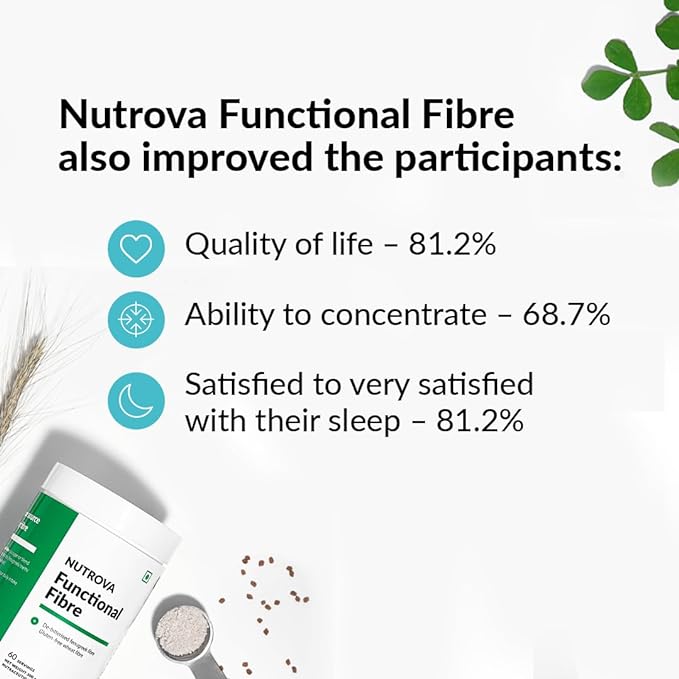 Nutrova Functional Fibre - 300g - Cureka - Online Health Care Products Shop