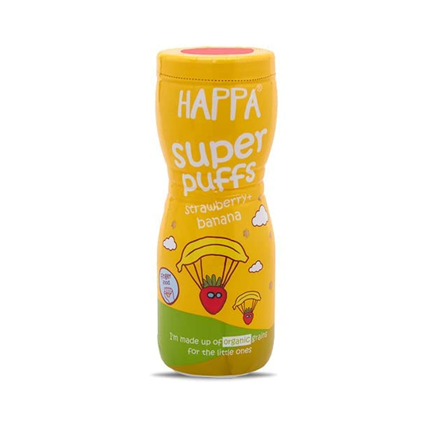 Happa Strawberry and Banana Melts Super Puffs, 8 Months+ 40g - Cureka ...