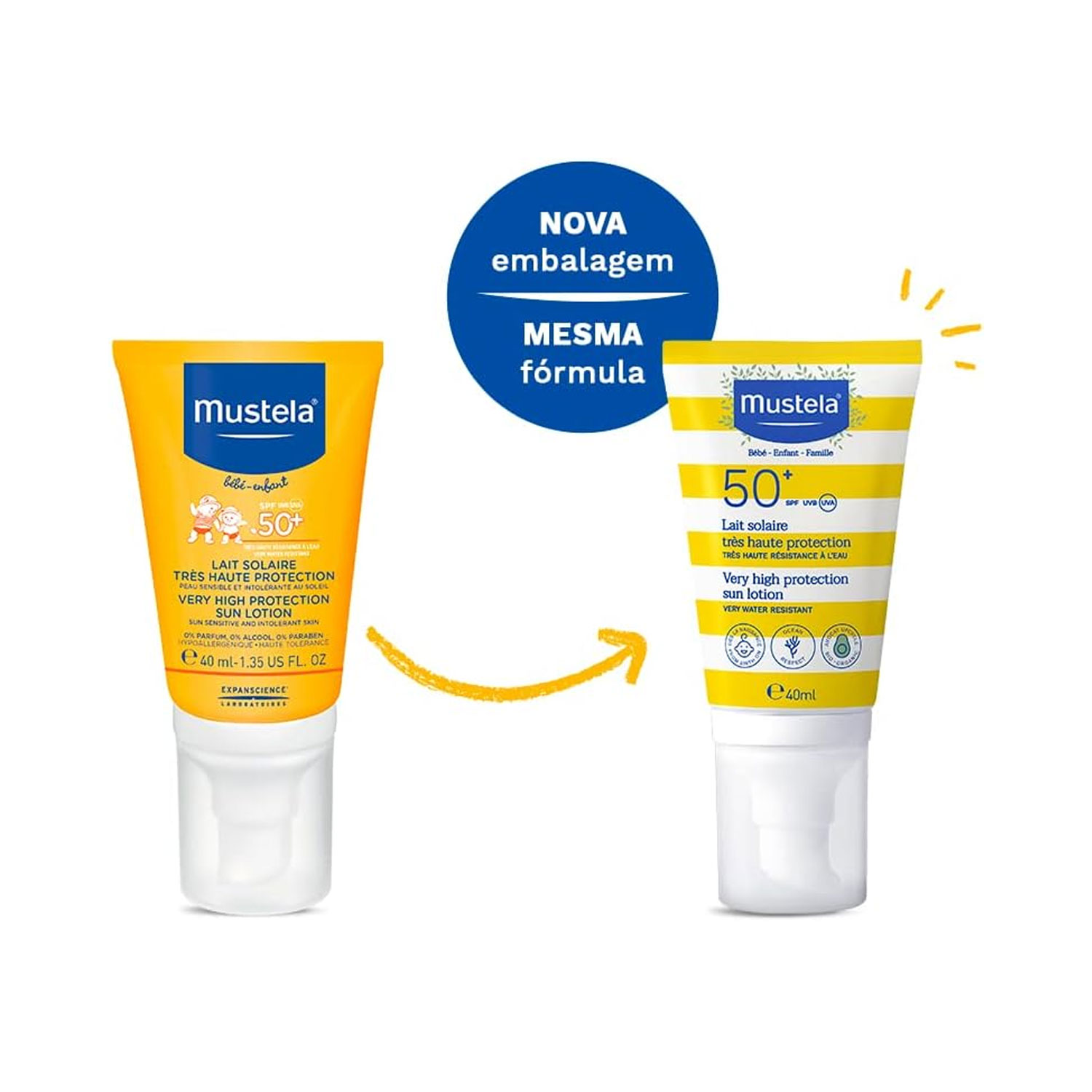 Mustela Very High Protection Sun Lotion SPF50+ 40ml - Cureka - Online ...