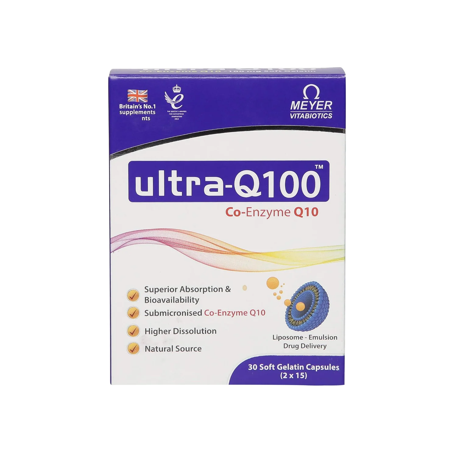 Vitabiotics Ultra-Q100 (30 Soft Gelatin Capsules) - Cureka - Online ...