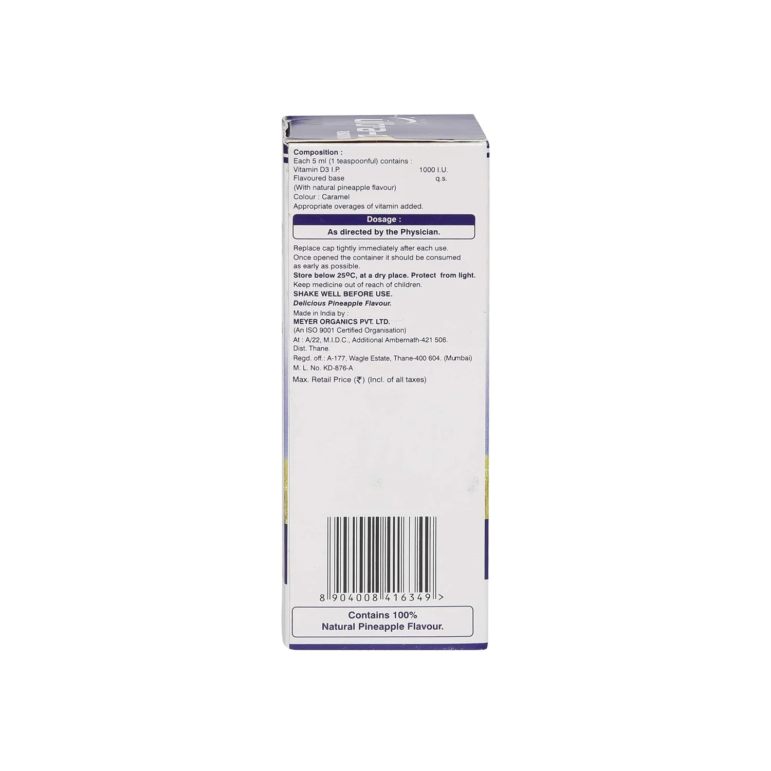 Vitabiotics Ultra Vitamin D3 Syrup for Bone Health 100ml - Cureka ...