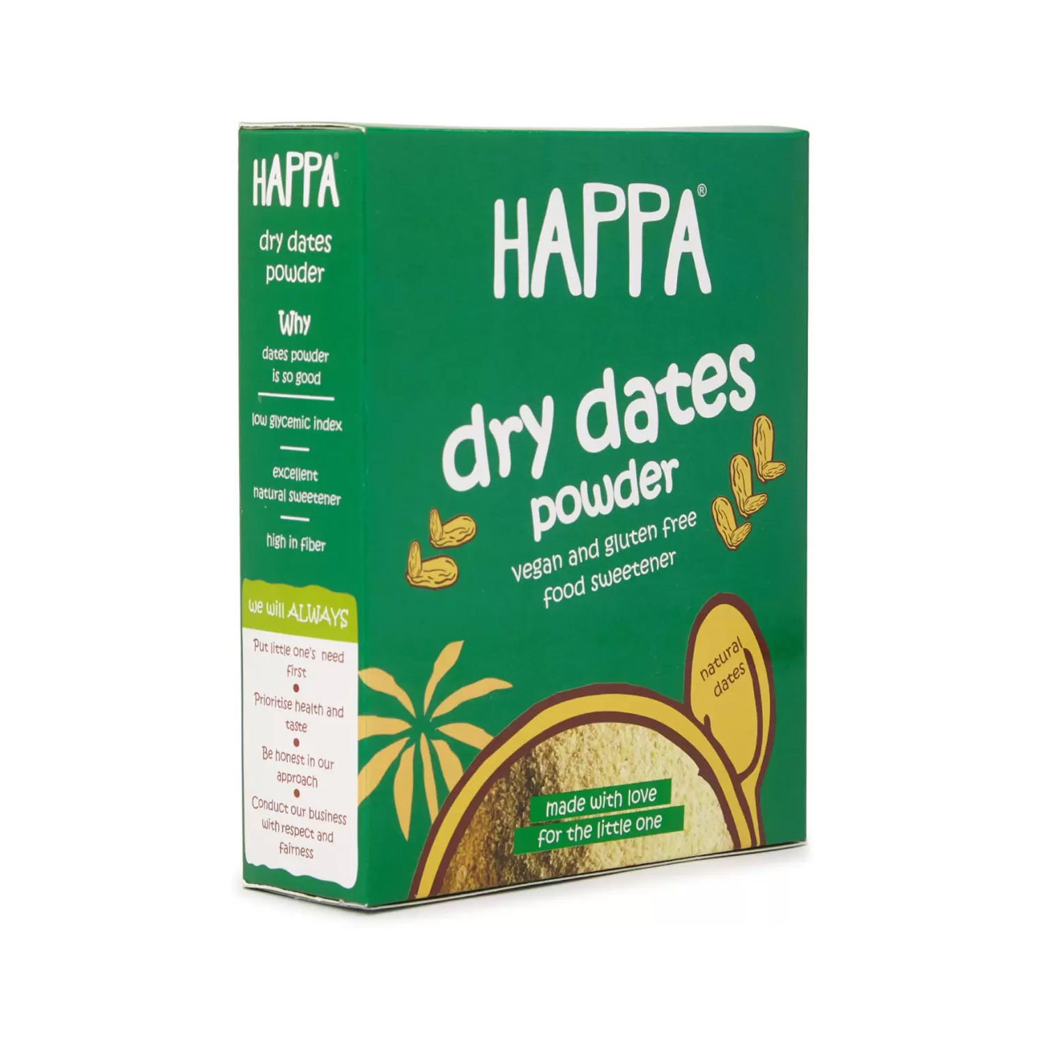 Happa Organic Dates Powder, 6 Months+ 200g - Cureka - Online Health ...