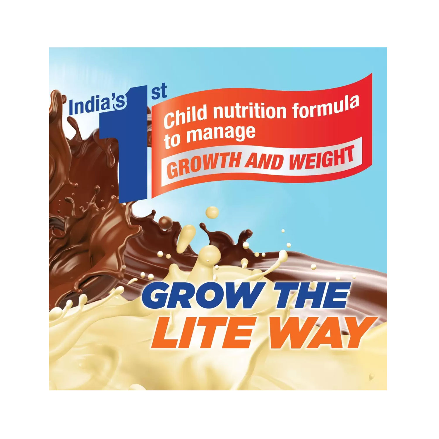Groviva Lite Child Nutritional Powder Vanilla Flavour (200g)